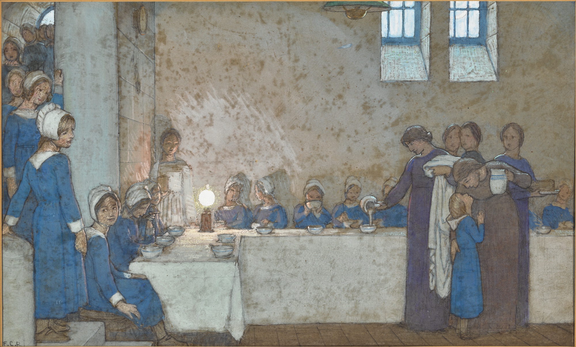 FREDERICK CAYLEY ROBINSON A.R.A., R.W.S. | STUDY FOR ONE OF THE ACTS OF ...