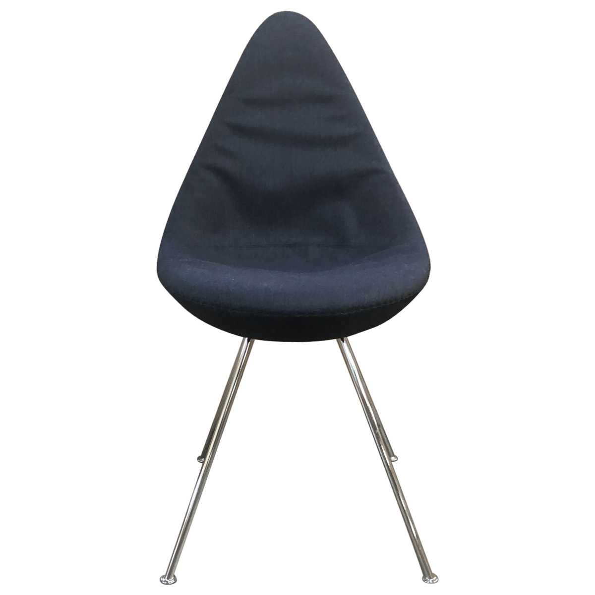 ARNE JACOBSEN, Fritz Hansen Drop Chair Available For Immediate Sale At ...