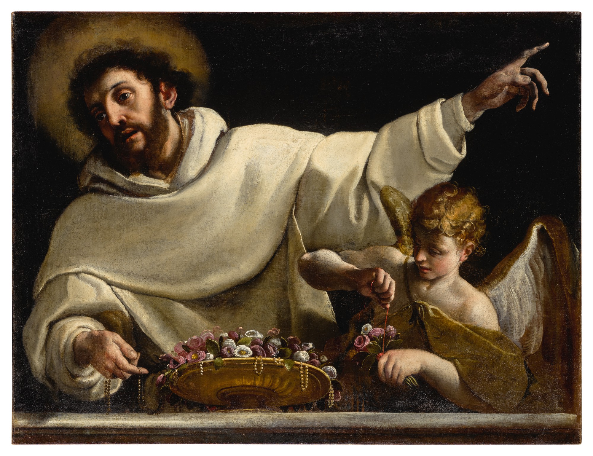 ALESSANDRO TIARINI | SAINT DOMINIC AND AN ANGEL | Old Masters | 2020 ...