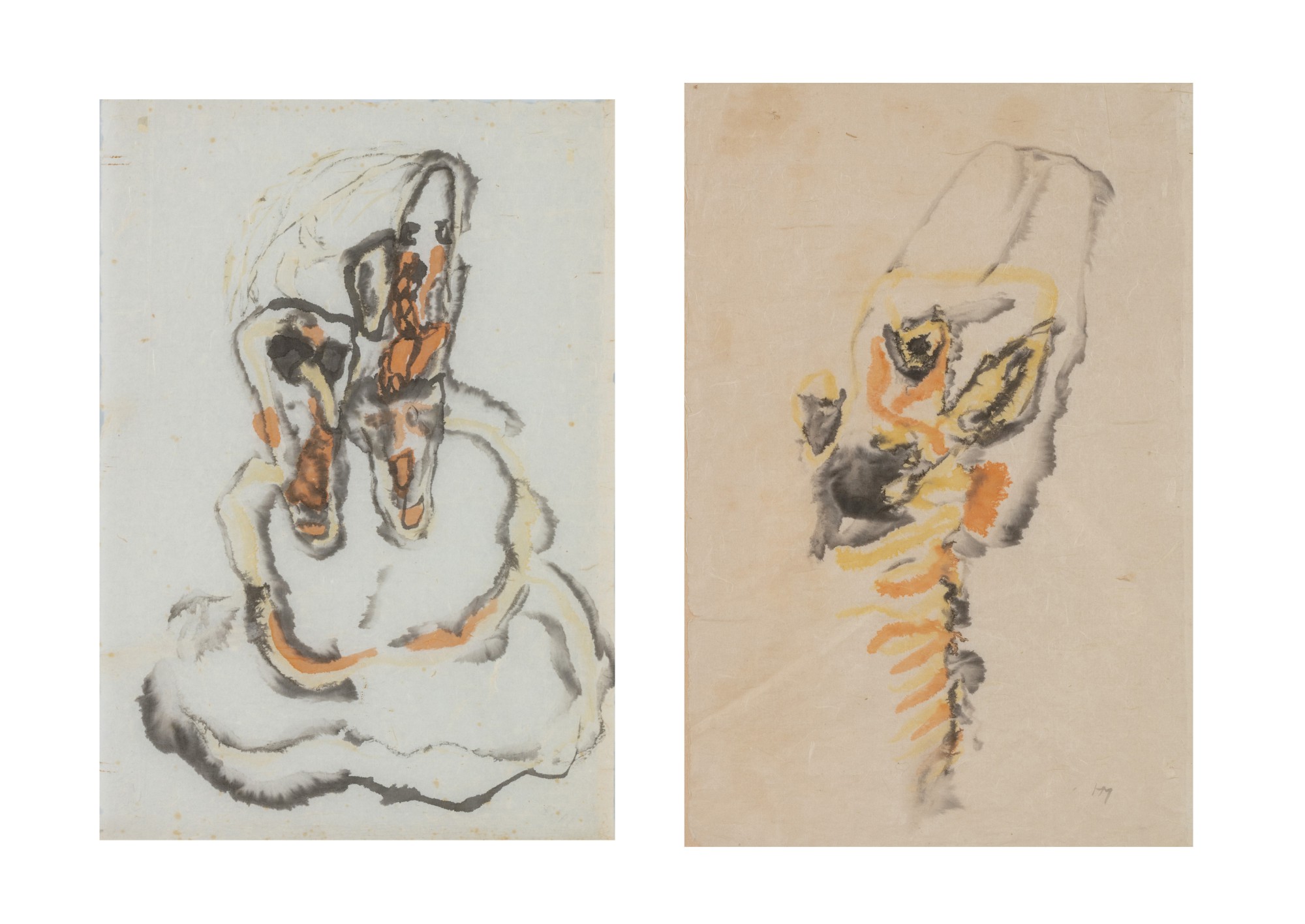 Henri Michaux | Sans Titre [2 oeuvres] | Alias Daniel Cordier – Online ...