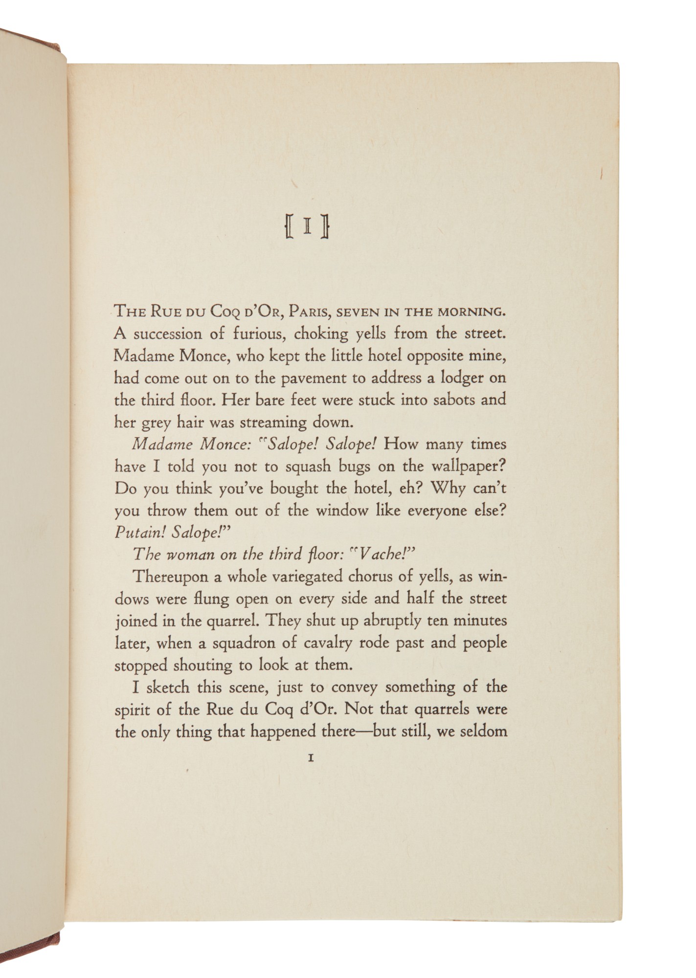 Orwell, George | First American edition of Orwell's first book | Fine ...