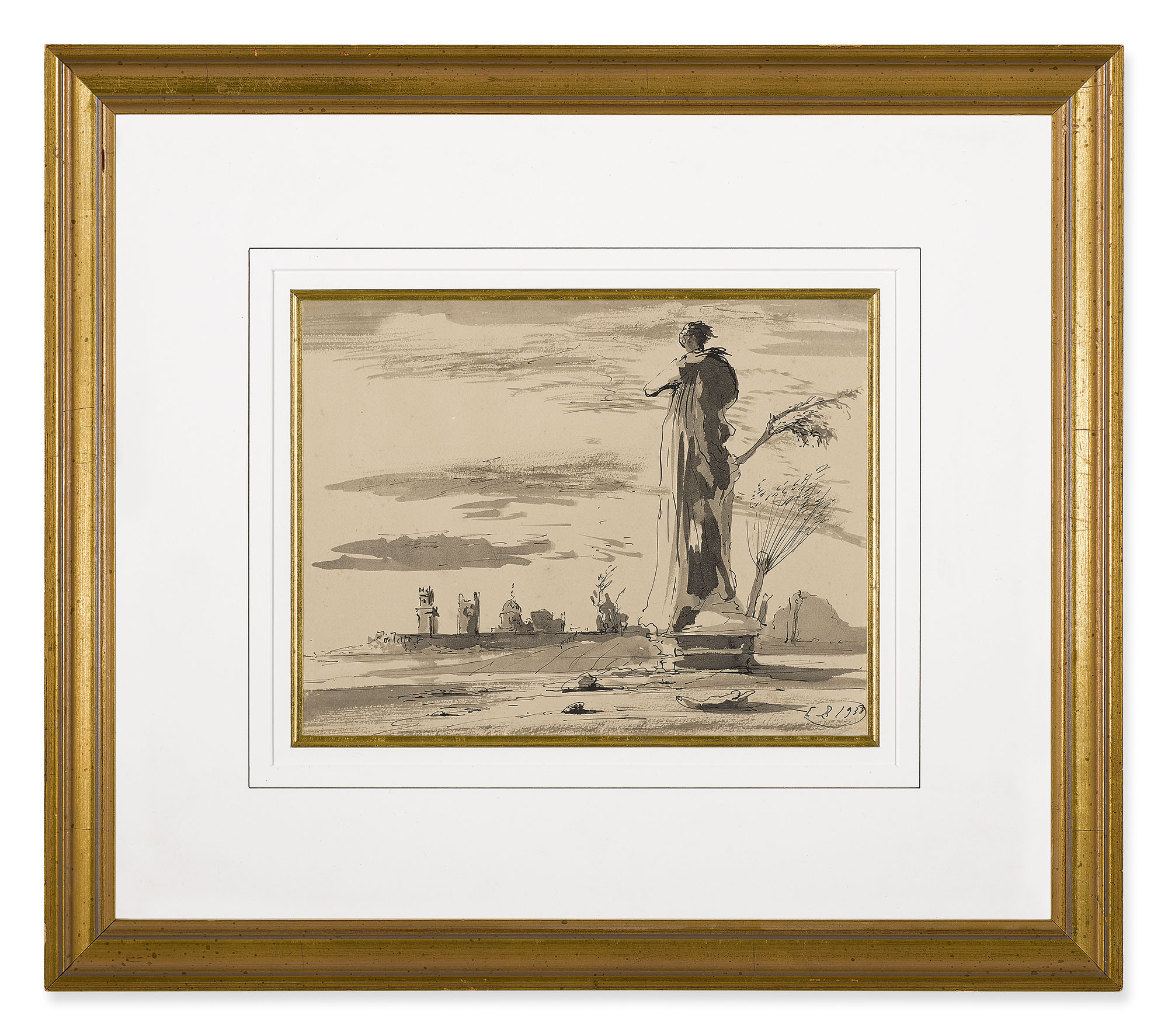 EUGENE BERMAN | UNTITLED | The Sleep of Reason | A Private Collection ...