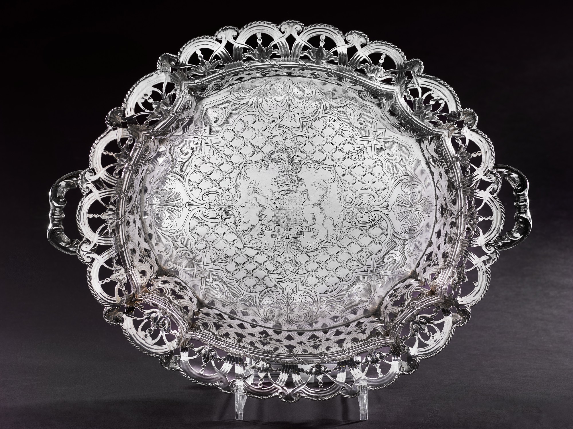 A George II silver basket, Charles Kandler, London, 1734 | Treasures ...