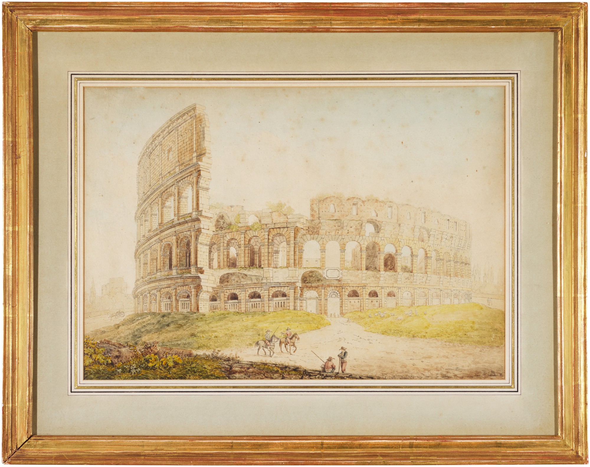 A) The Arch of Constantine B) The Colosseum | A Mayfair Pied-à-Terre ...