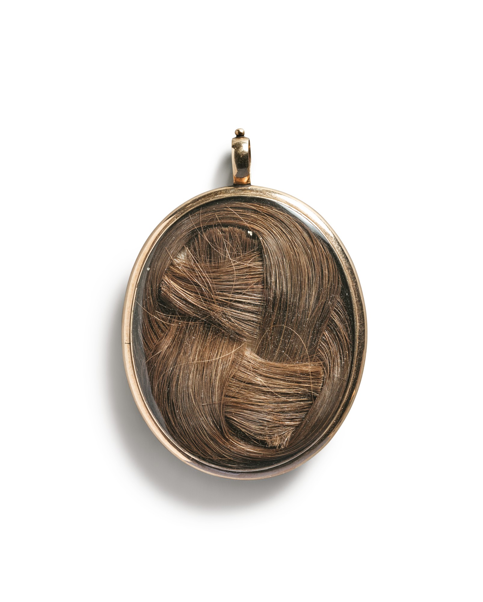 ATTRIBUTED TO GEORGE PATTEN | MINIATURE PORTRAIT OF A YOUNG GIRL IN A ...