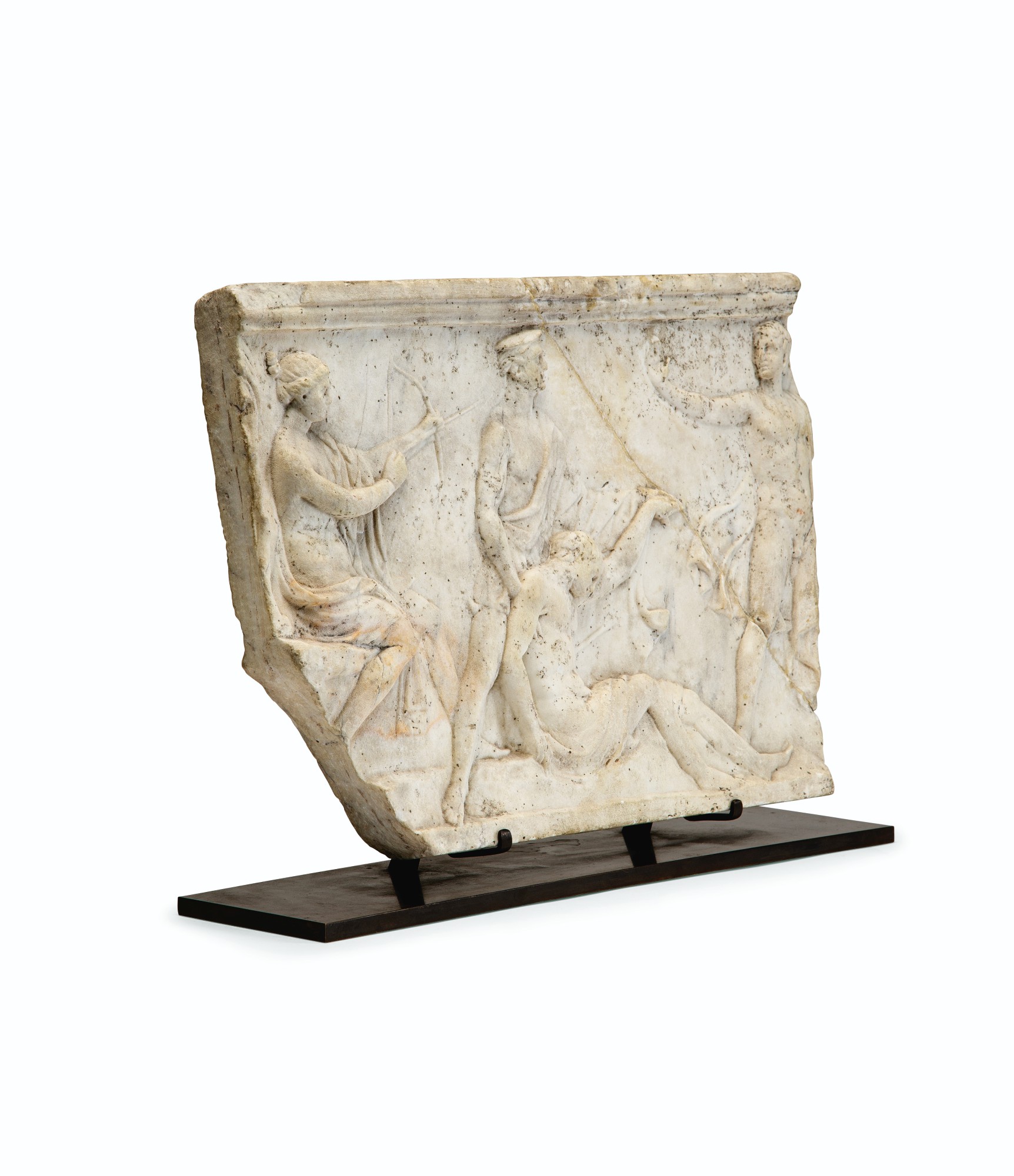 Italian, circa 1870, in antique style, The massacre of the Niobids ...