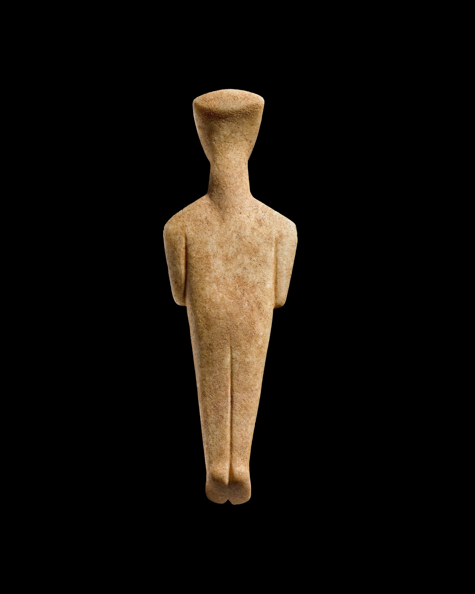 A Cycladic Marble Figure of a Goddess, Early Bronze Age II, circa 2600 ...