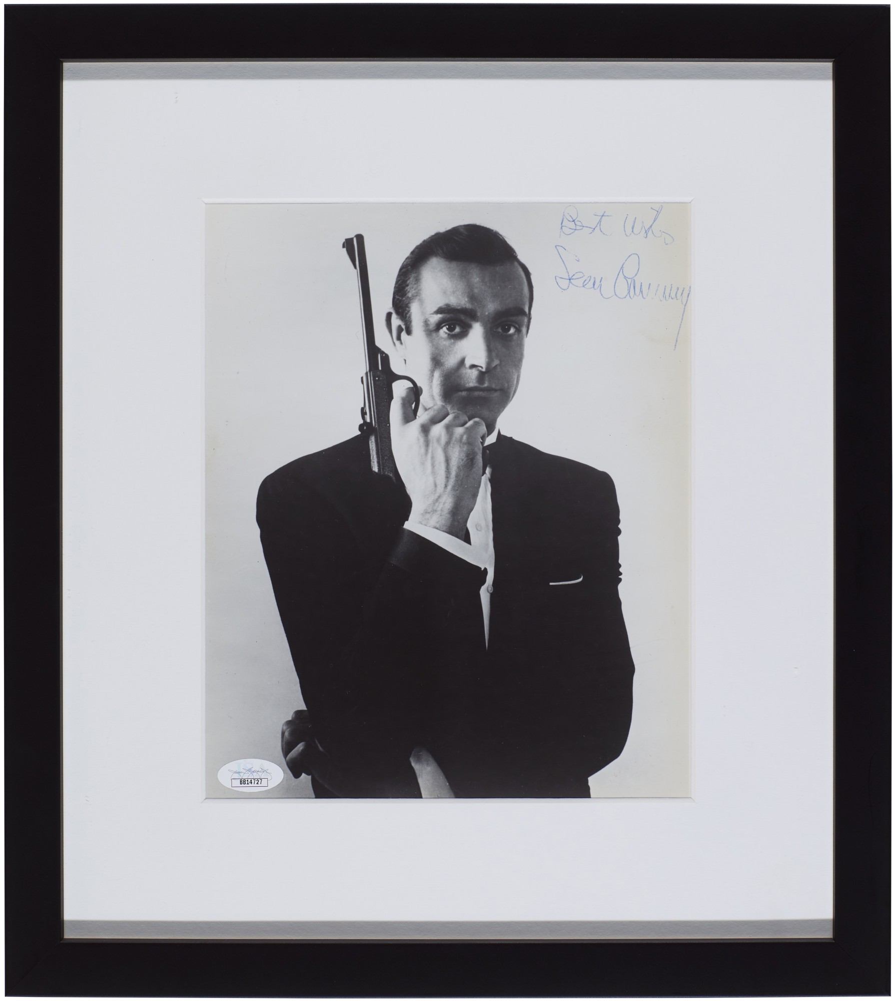 Two Autographed Images of Sean Connery | James Bond on Bond Street ...