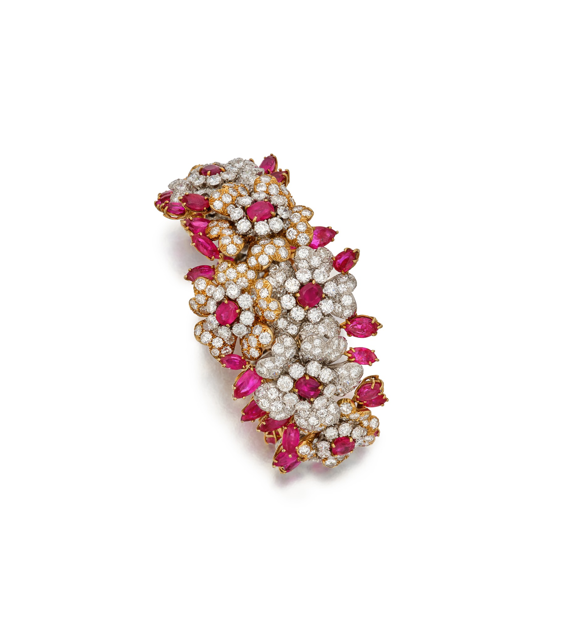 David Webb | Ruby and Diamond Bracelet 紅寶石配鑽石手鏈 | Magnificent Jewels ...