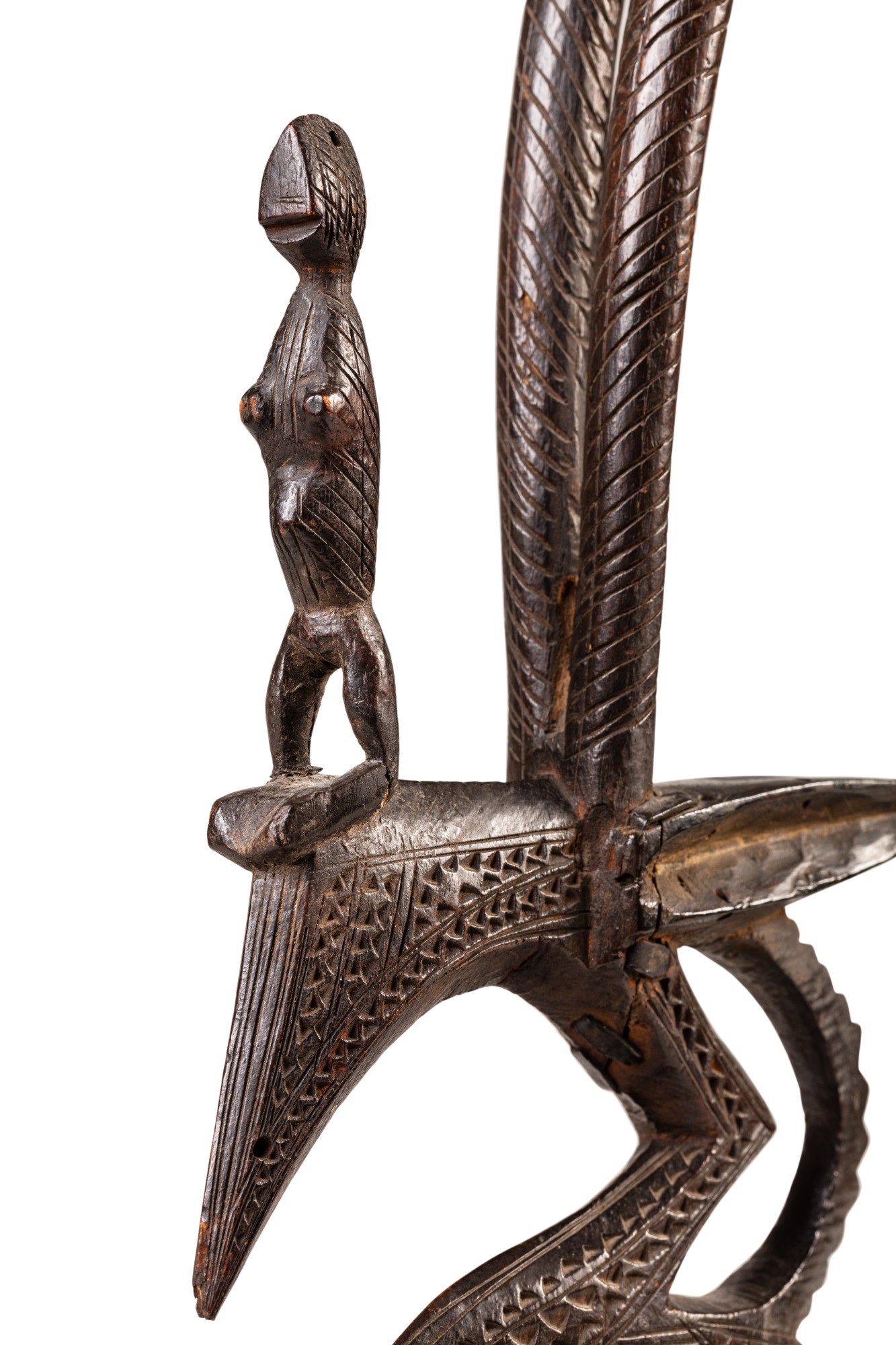 Cimier ciwara, Bamana, Mali | Ciwara Headdress, Bamana, Mali | Living ...