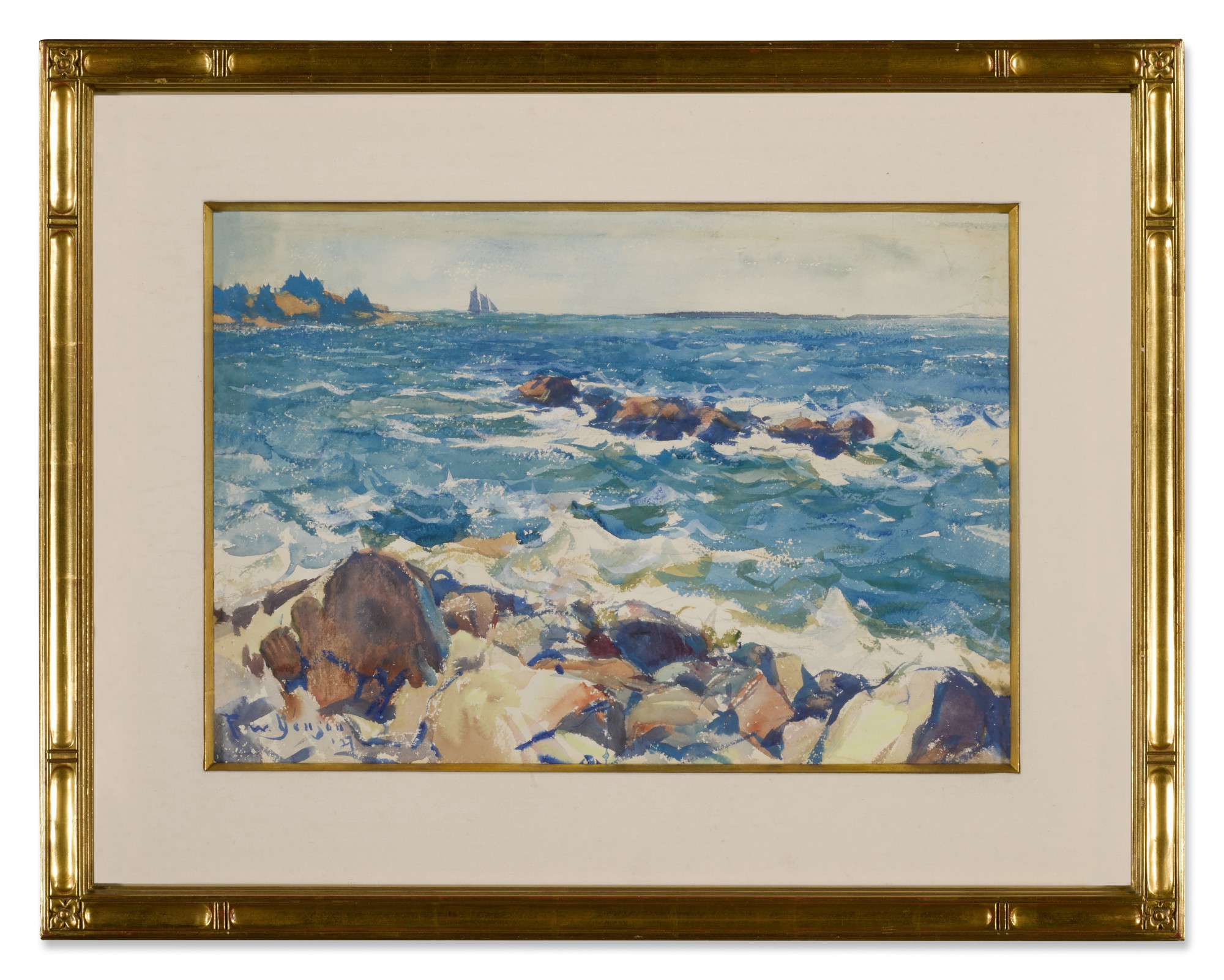 Vinalhaven (View from Wooster Farm, North Haven Island, Maine) | An ...