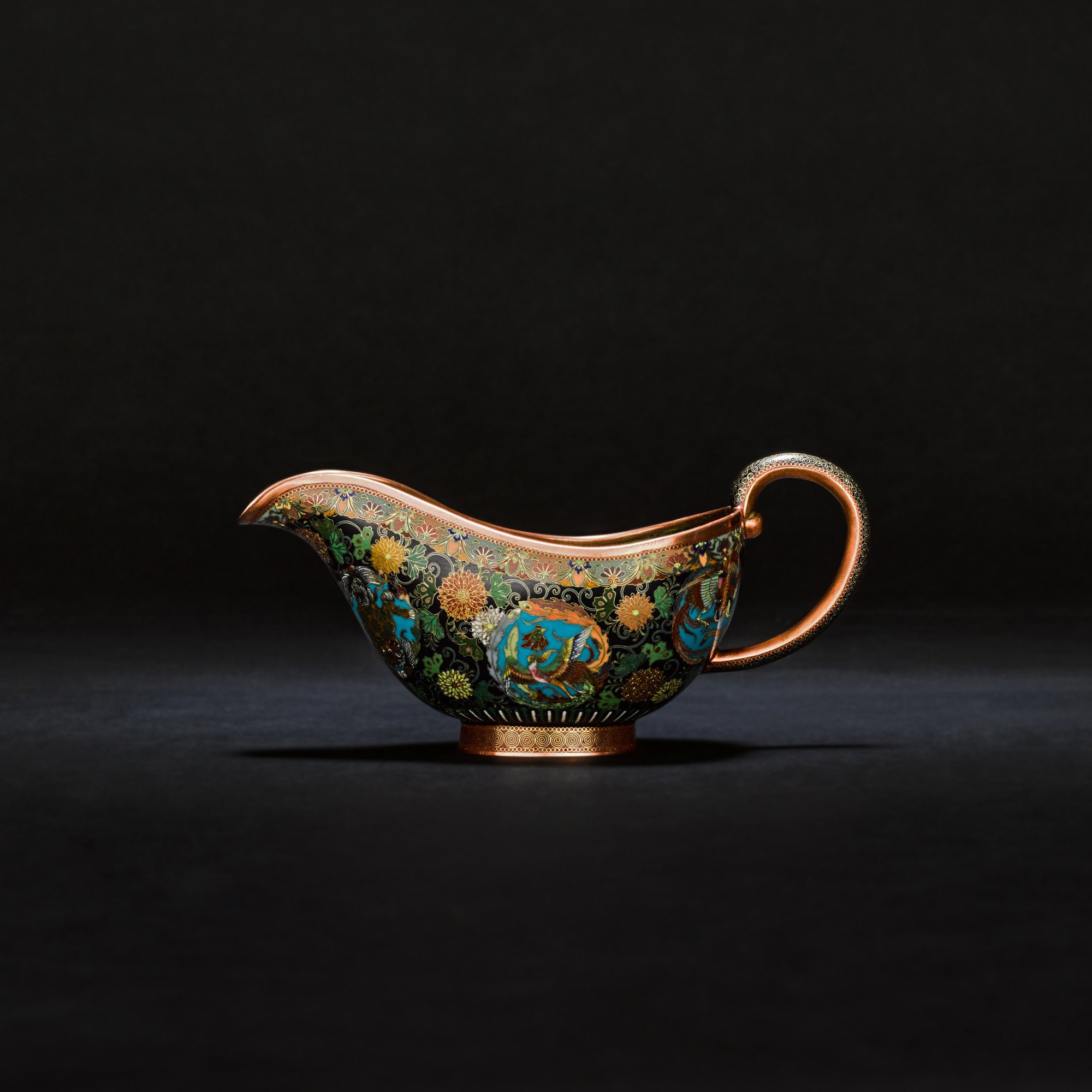 A cloisonné enamel ewer | Attributed to the workshop of Namikawa ...