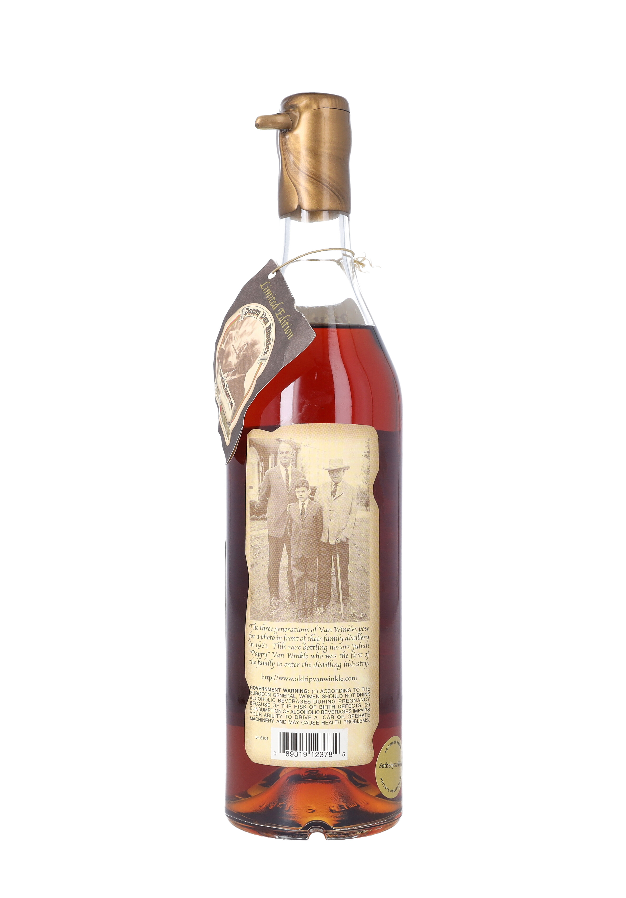 Pappy Van Winkle's 23 Year Old Family Reserve 95.6 proof NV (1 BT75 ...