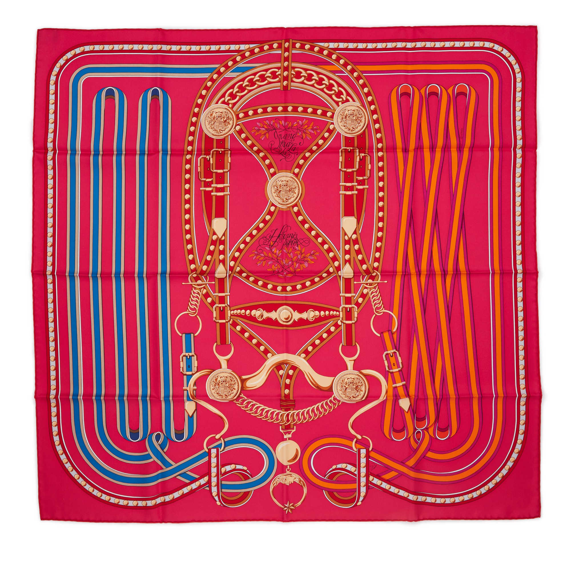 Hermès Multicolor Grand Tralala By Virginie Jamin Scarf 90, 2021 ...