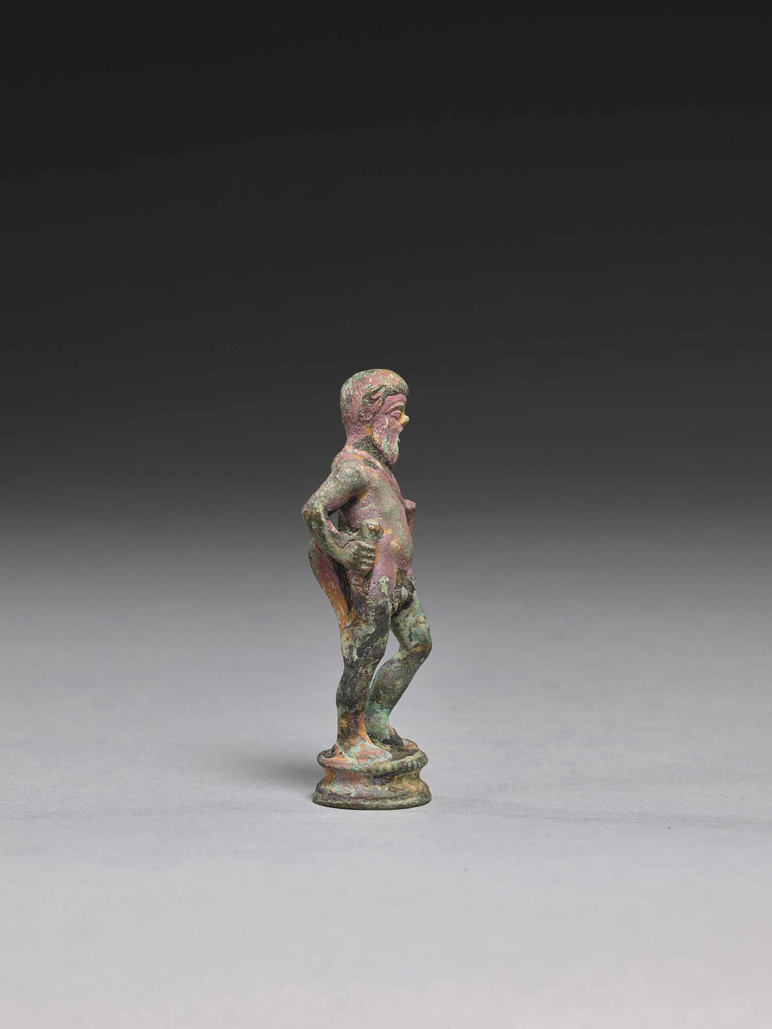 AN ETRUSCAN BRONZE FIGURE OF SILENUS, CIRCA 3RD CENTURY B.C. | BC/AD ...