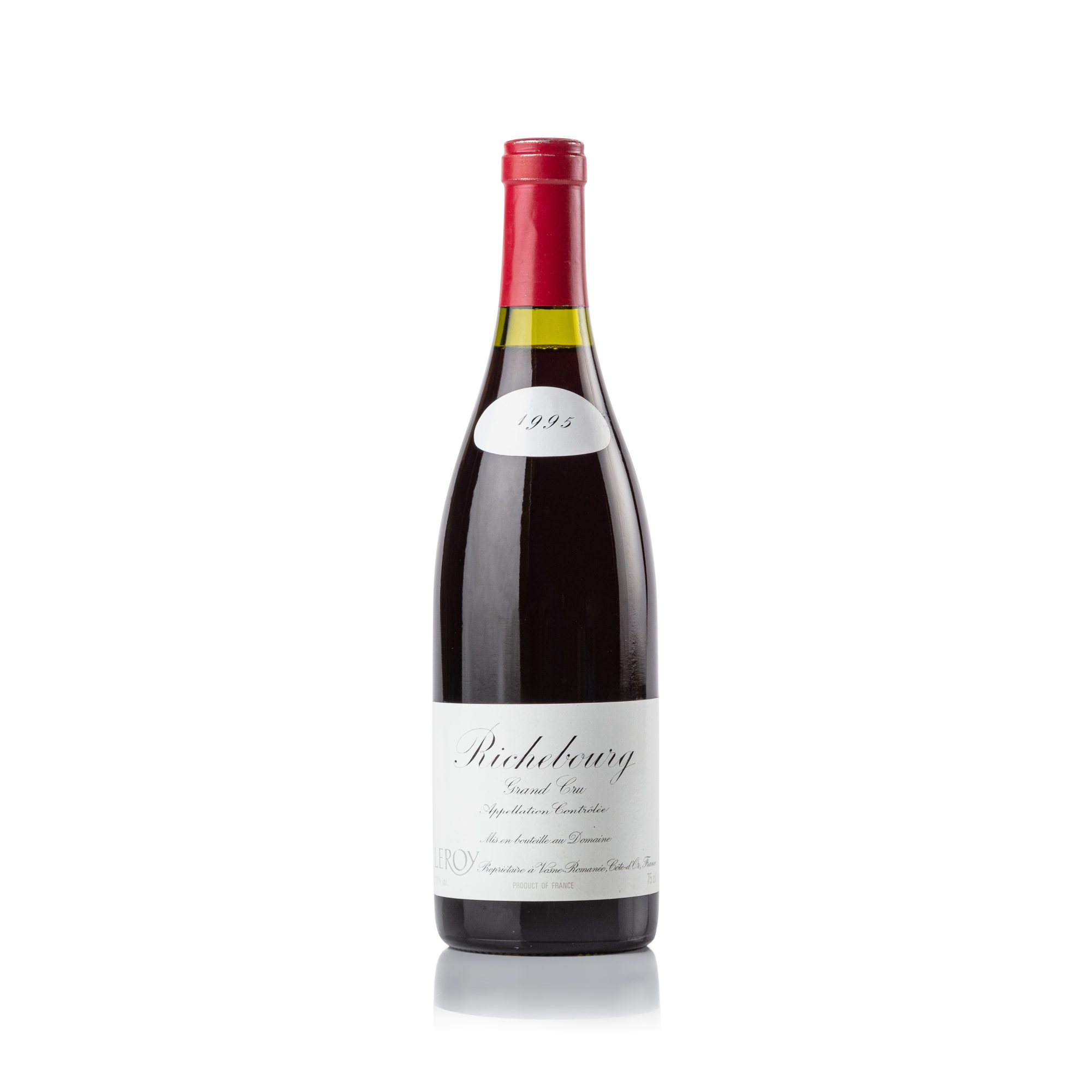 Richebourg 1995 Domaine Leroy (1 BT) | Titans of Bordeaux | Odyssey in ...