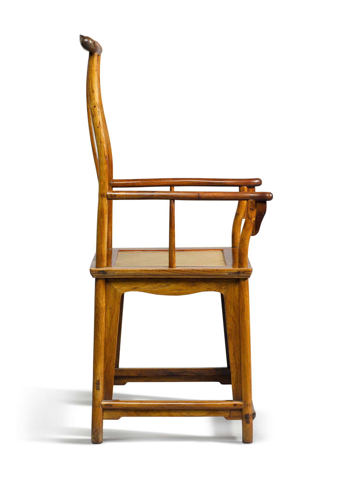A rare and important huanghuali yokeback armchair, Late Ming dynasty ...