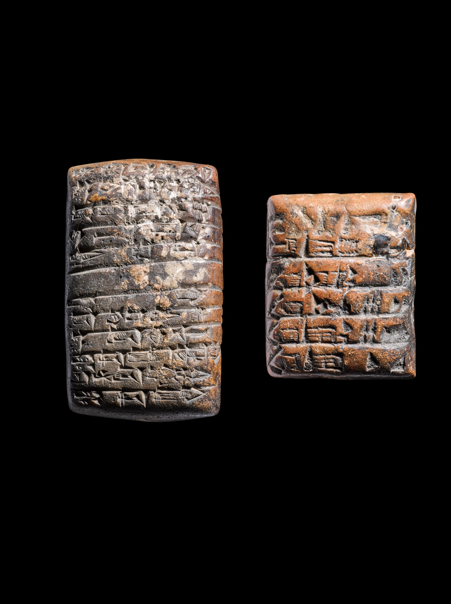 Two Mesopotamian Clay Cuneiform Tablets | Ancient Sculpture and Works ...