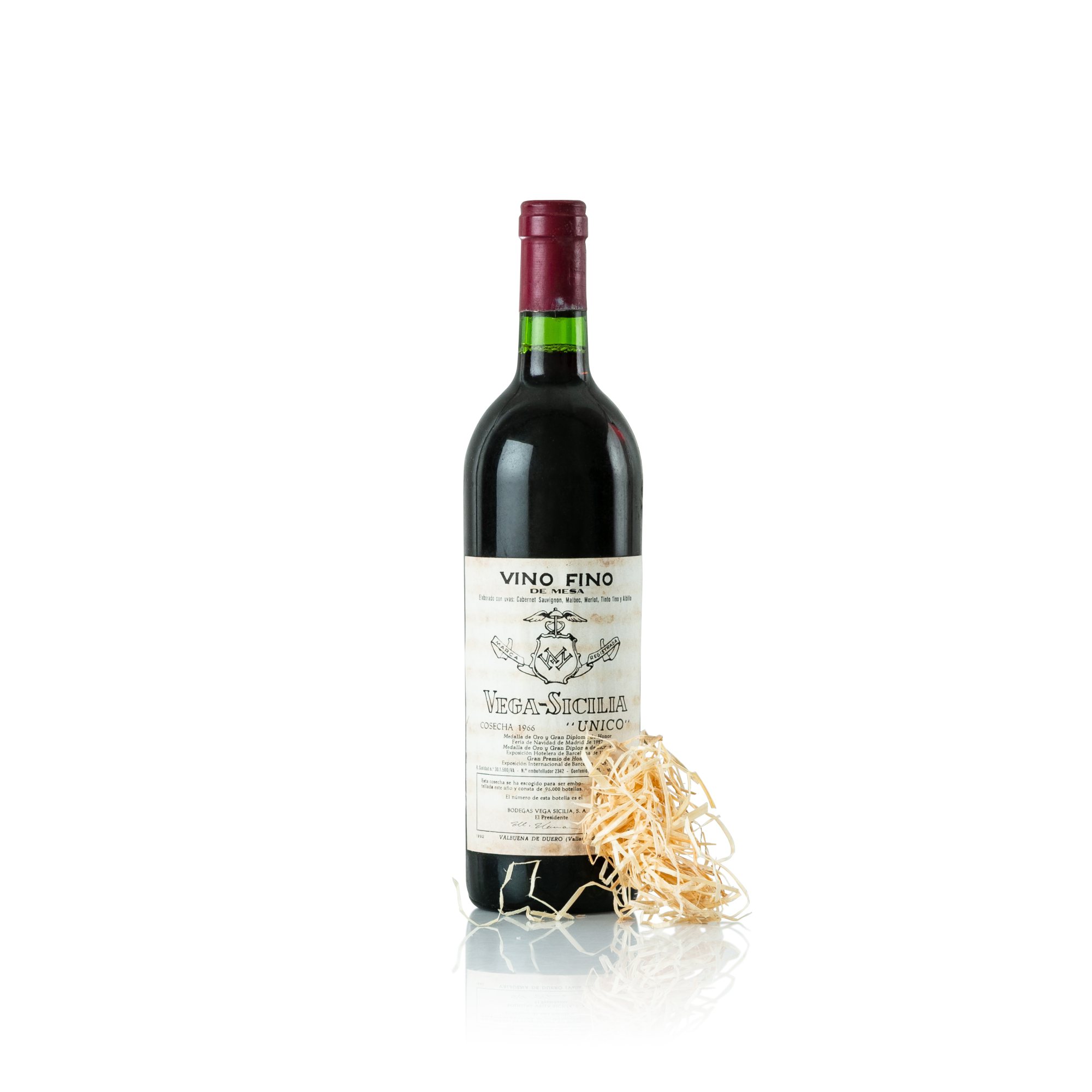 Vega Sicilia 'Unico' 1966 (1 BT) | Treasures from European Cellars ...
