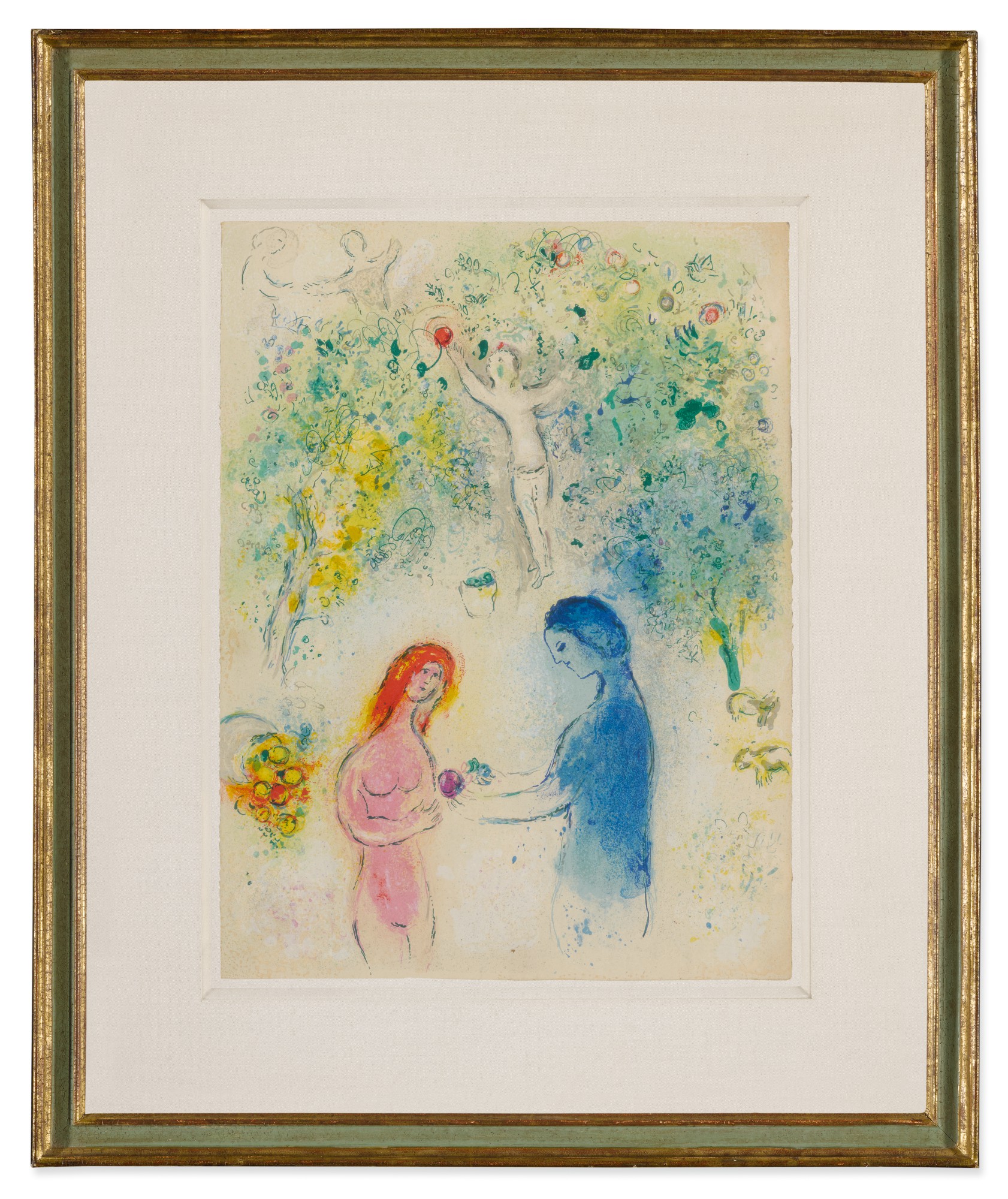 Marc Chagall Frontispiece M 308 See Cramer Books 46 Important
