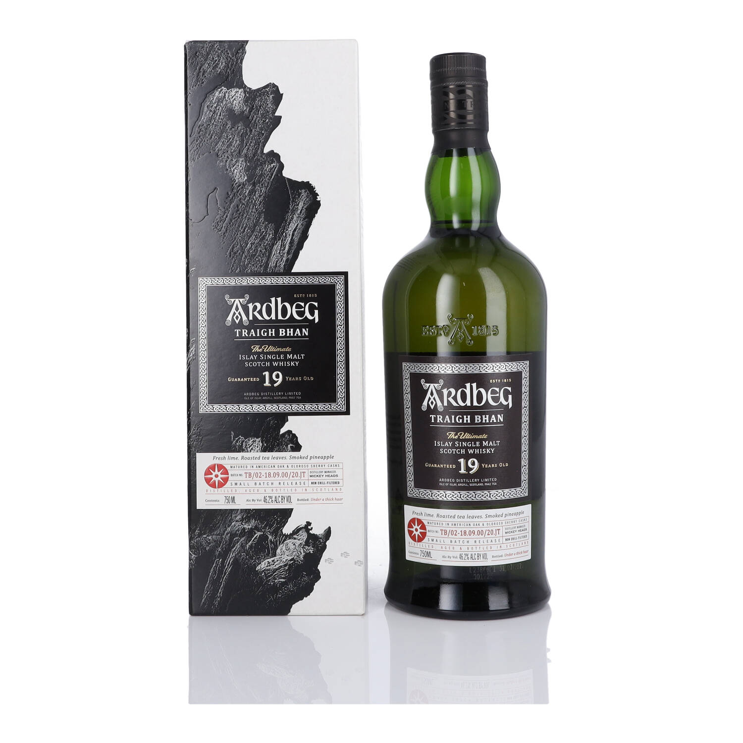 Ardbeg 19 Year Old Traigh Bhan 46.2 abv NV (1 BT 75cl) | Whisky ...