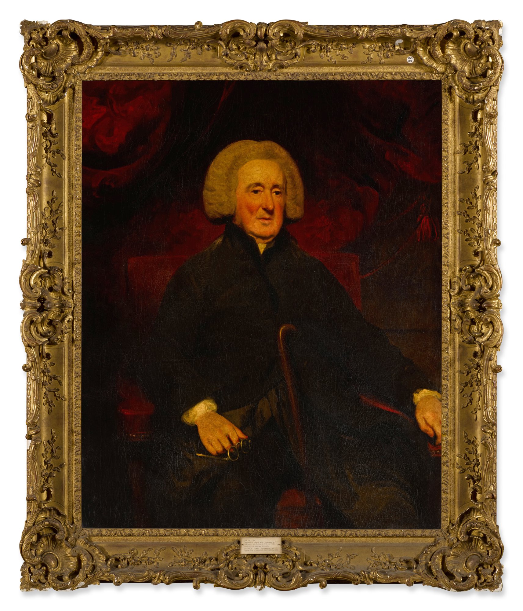 Portrait of Charles Moss, Archdeacon of Colchester and Bishop of Bath ...