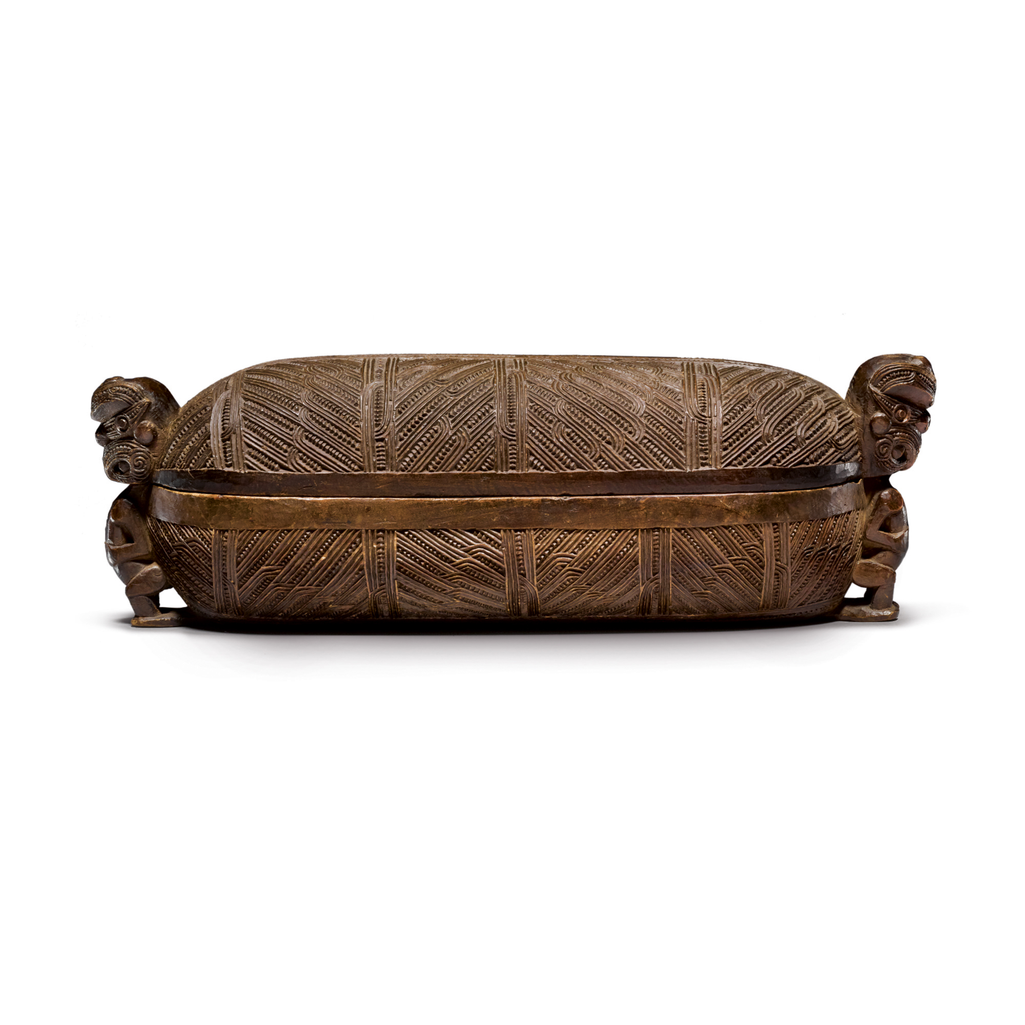 MAORI TREASURE BOX (WAKA HUIA) | Pacific Art from the Collection of ...