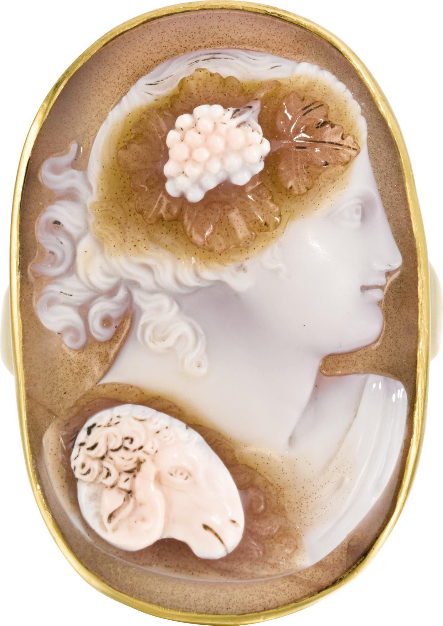 ITALIAN, EARLY 19TH CENTURY | CAMEO WITH BACCHUS | Old Master Sculpture ...