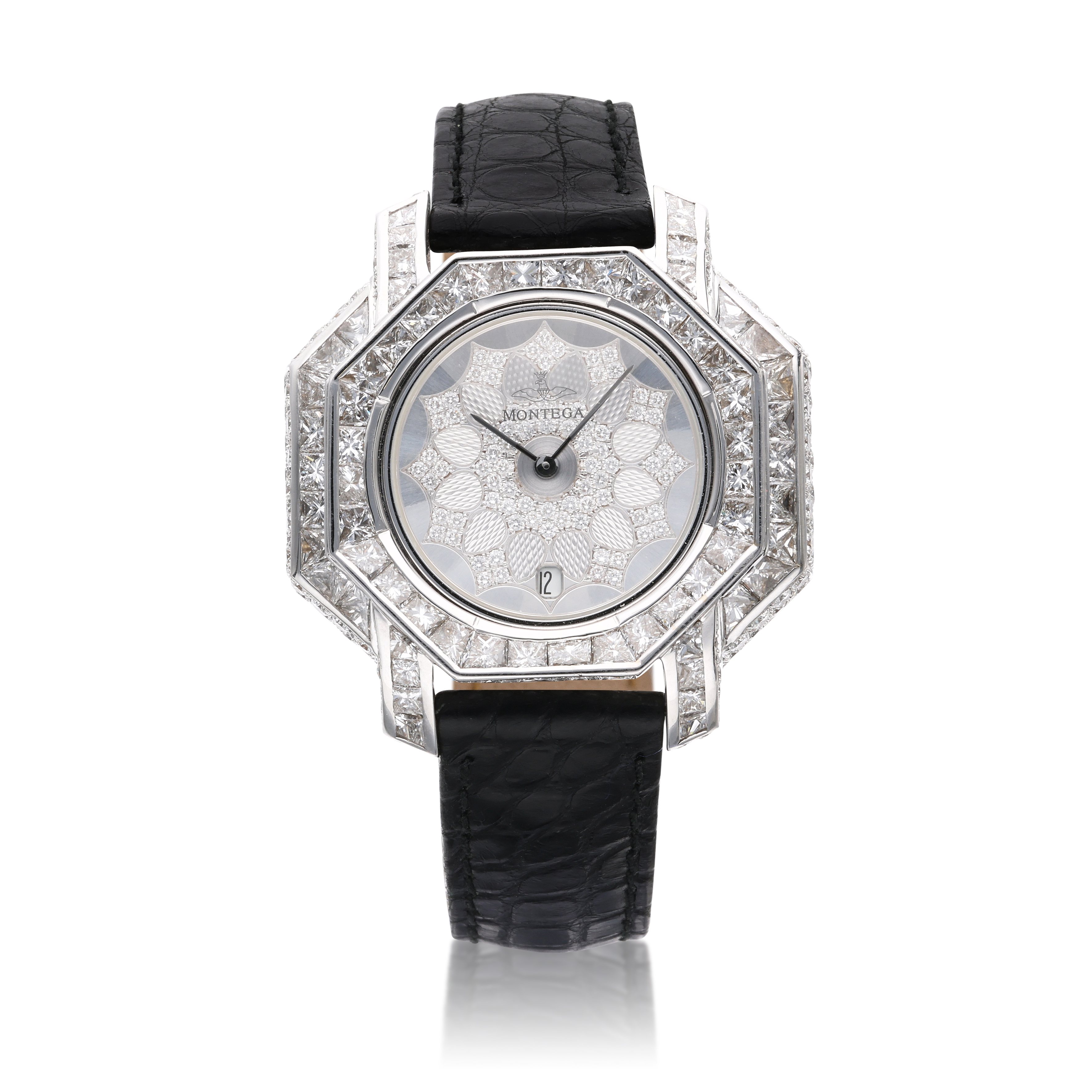 Montega Montega White Gold And Diamond Quartz Wristwatch Available For ...