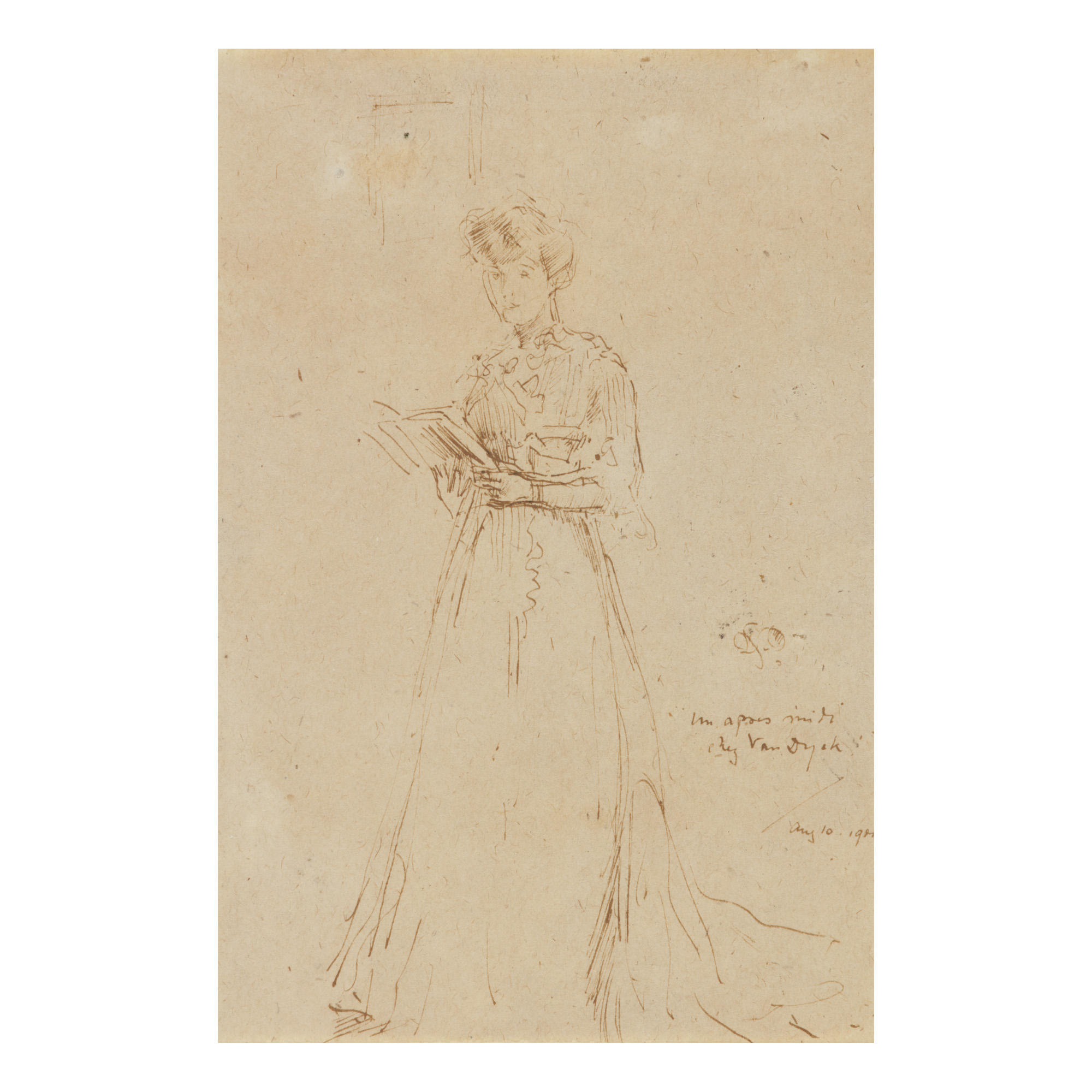 JAMES MCNEILL WHISTLER | UN APRÈS MIDI CHEZ VAN DYCK | American Art ...