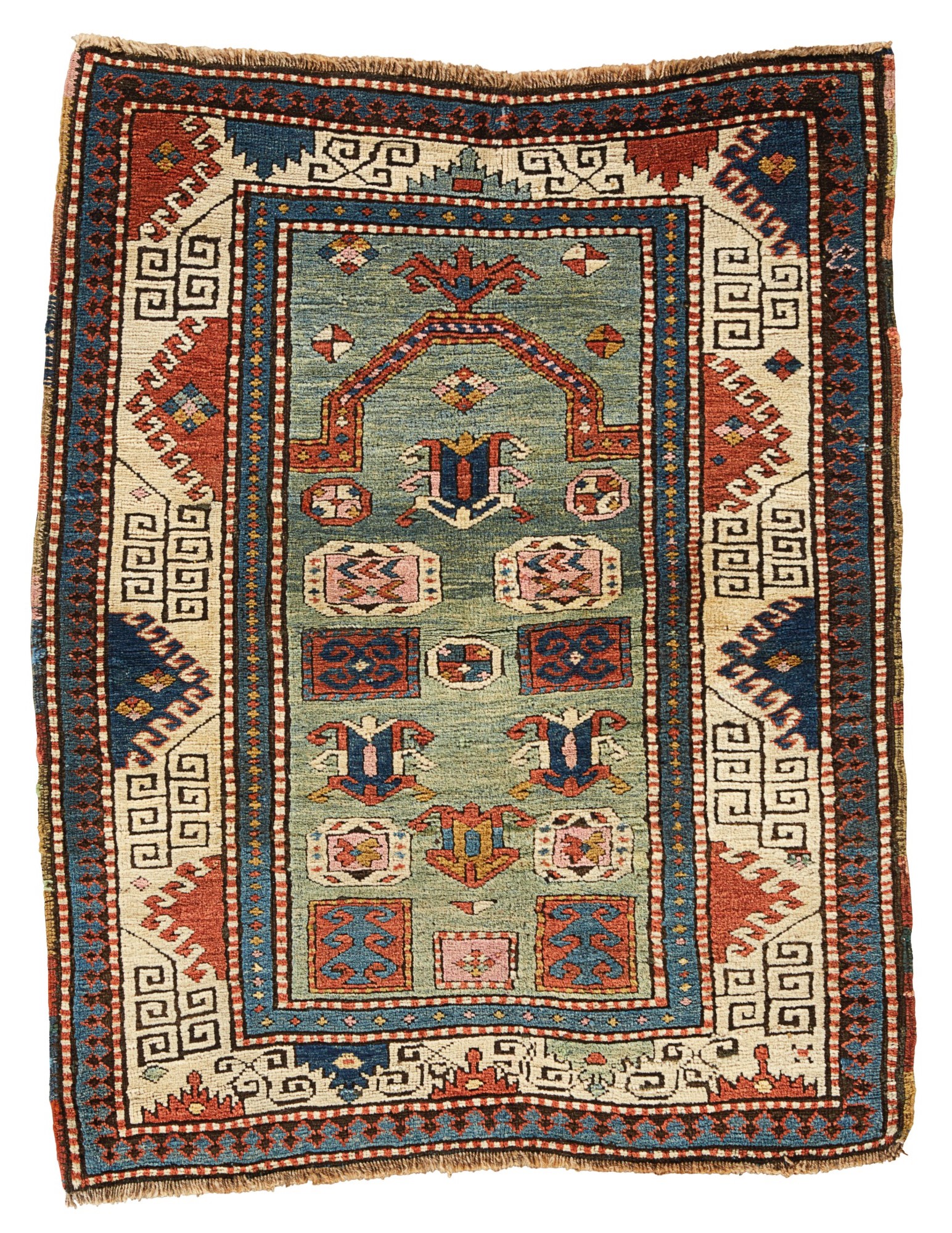 A BORDJALOU KAZAK PRAYER RUG, SOUTH CAUCASUS | A Passion for Collecting ...