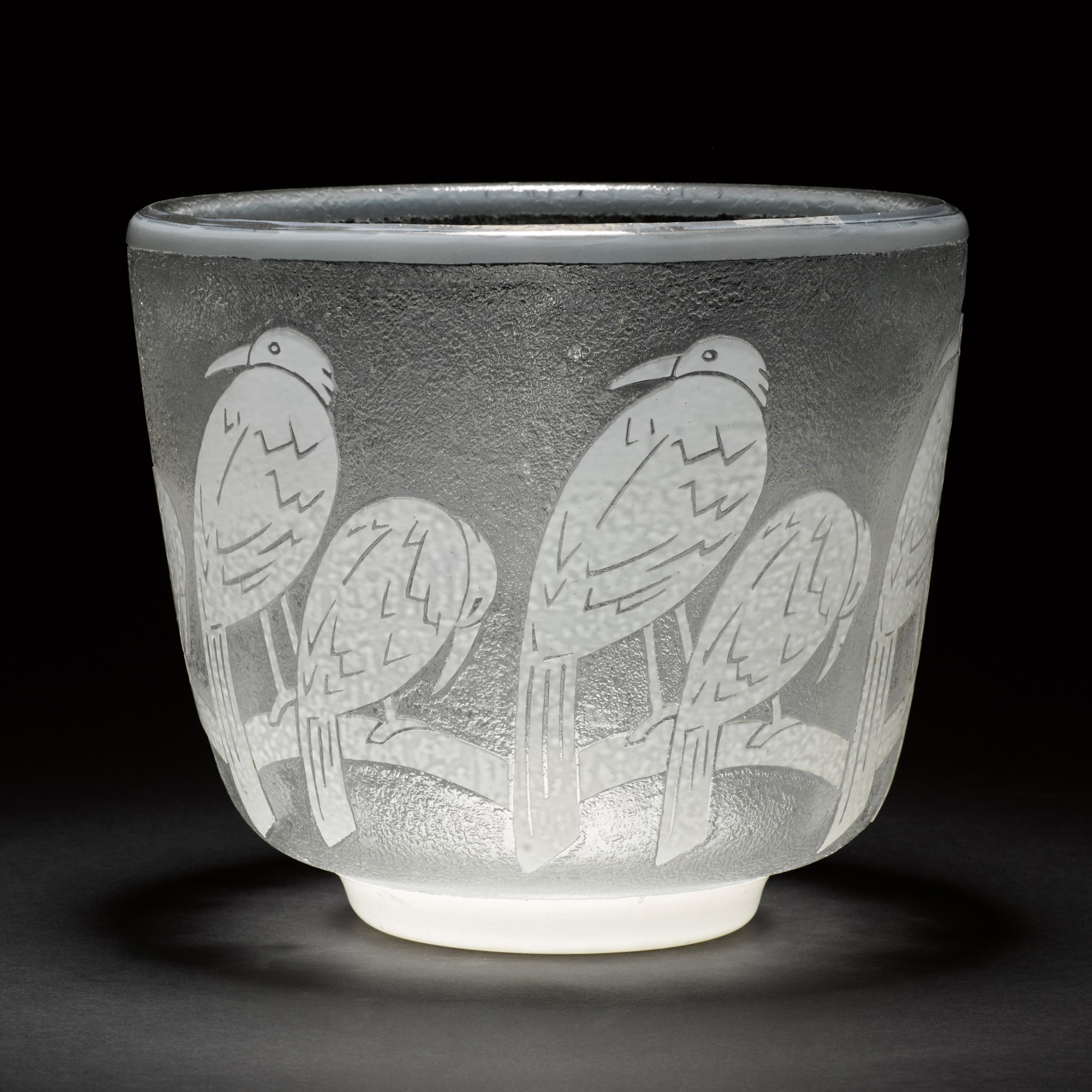 Daum Vase with Birds, circa 1925 | STYLE London: Furniture, Ceramics ...