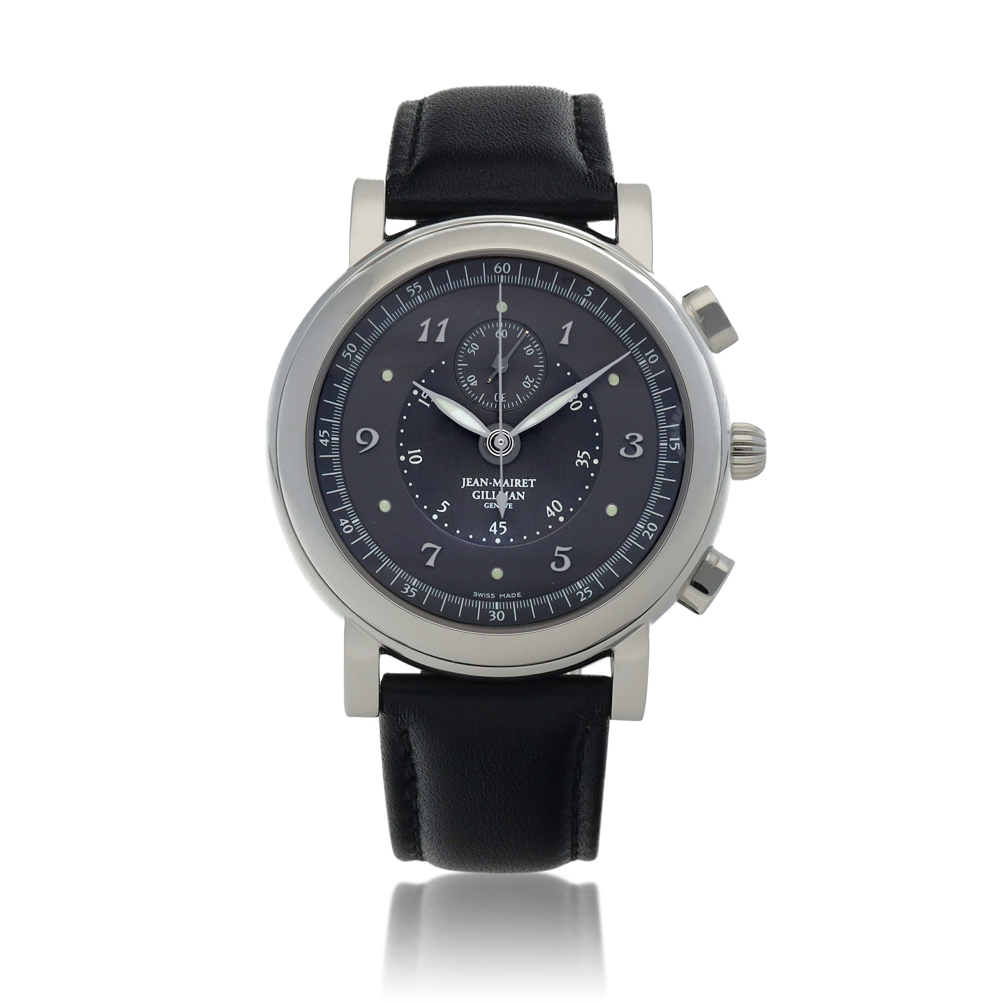 Alexandre II Limited edition stainless steel chronograph wristwatch ...
