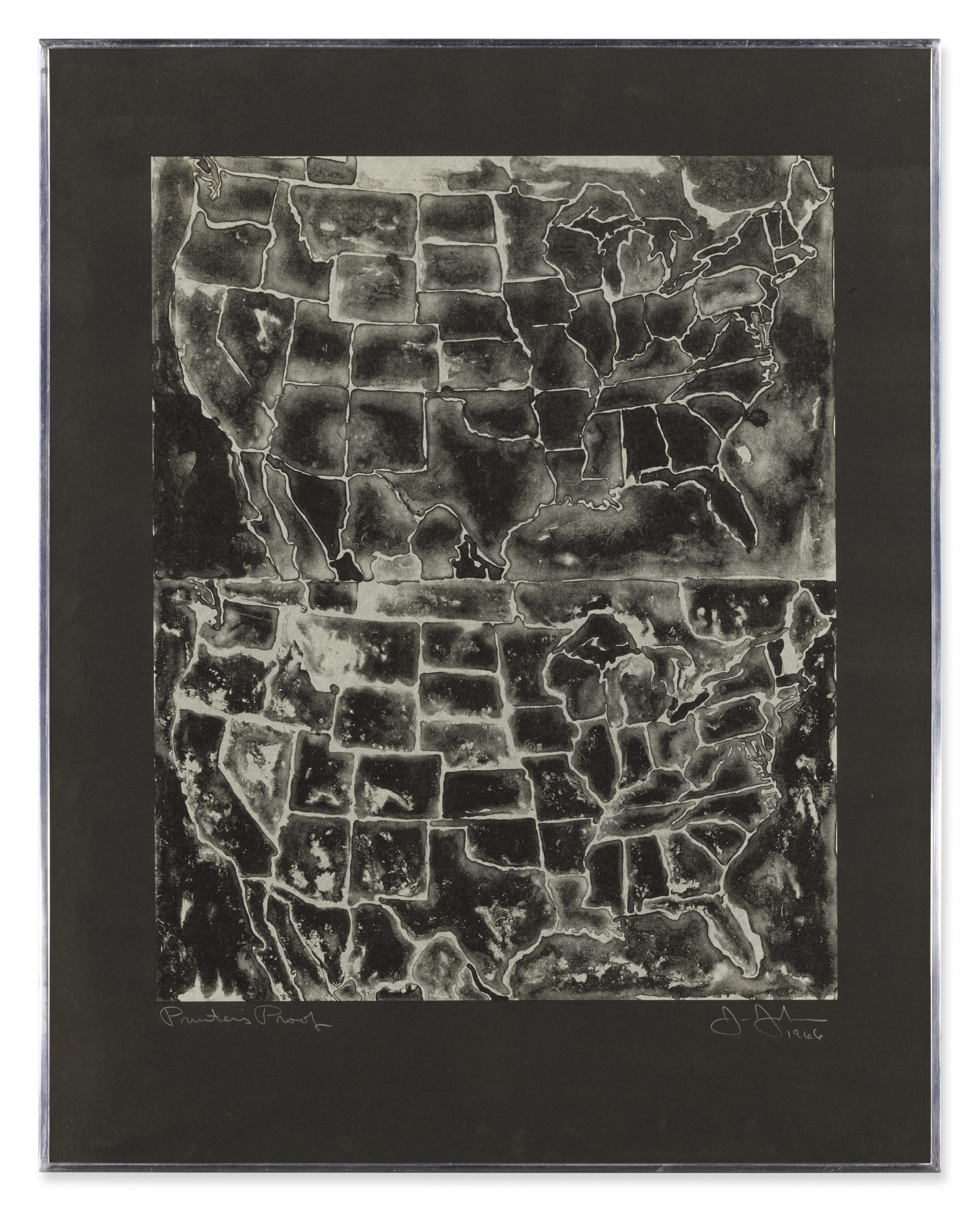 Two Maps II (ULAE 26) | Important Prints & Multiples: Part I | 2021 ...