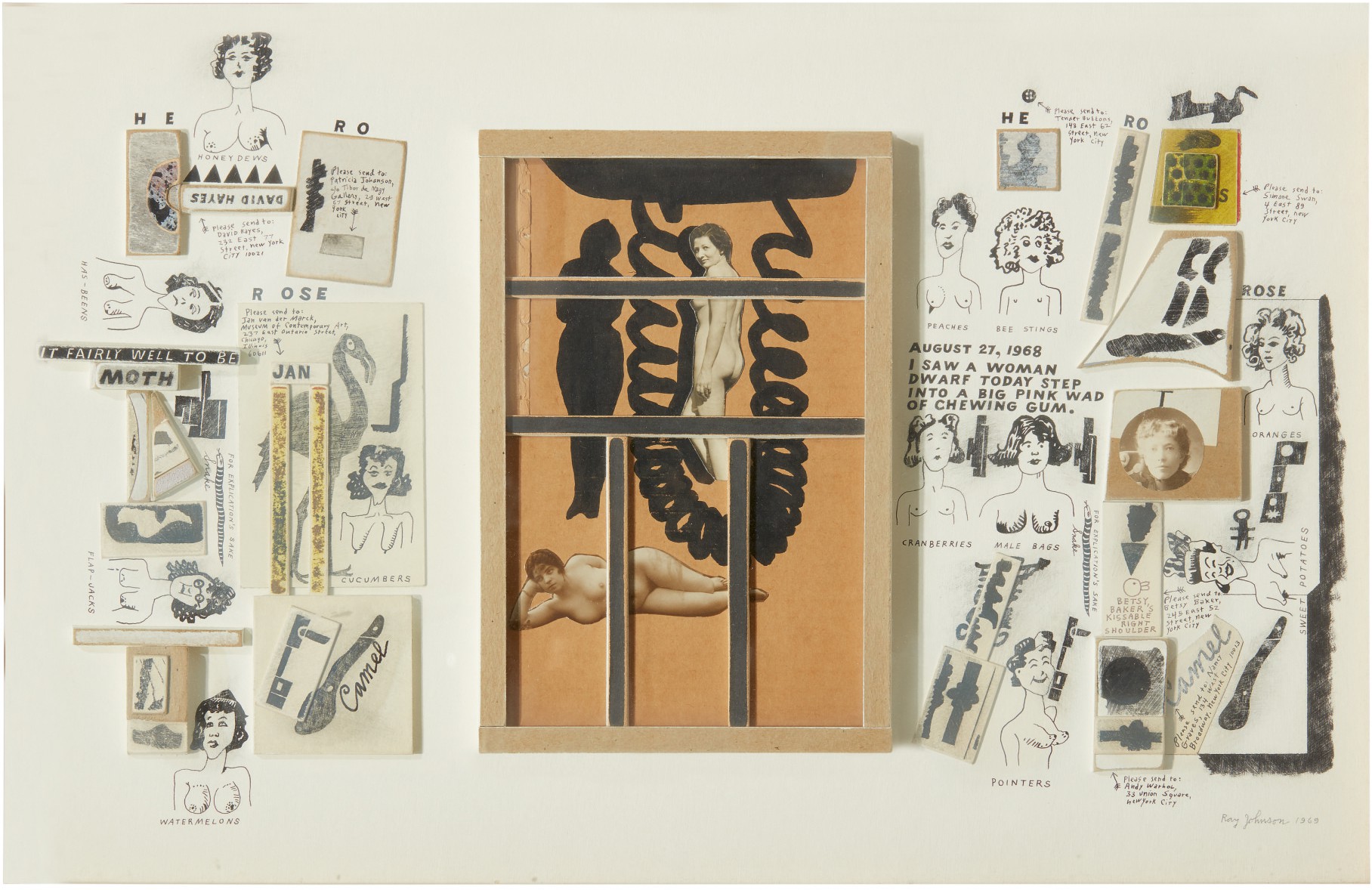 RAY JOHNSON | HERO ROSE | Contemporary Curated | 2020 | Sotheby's