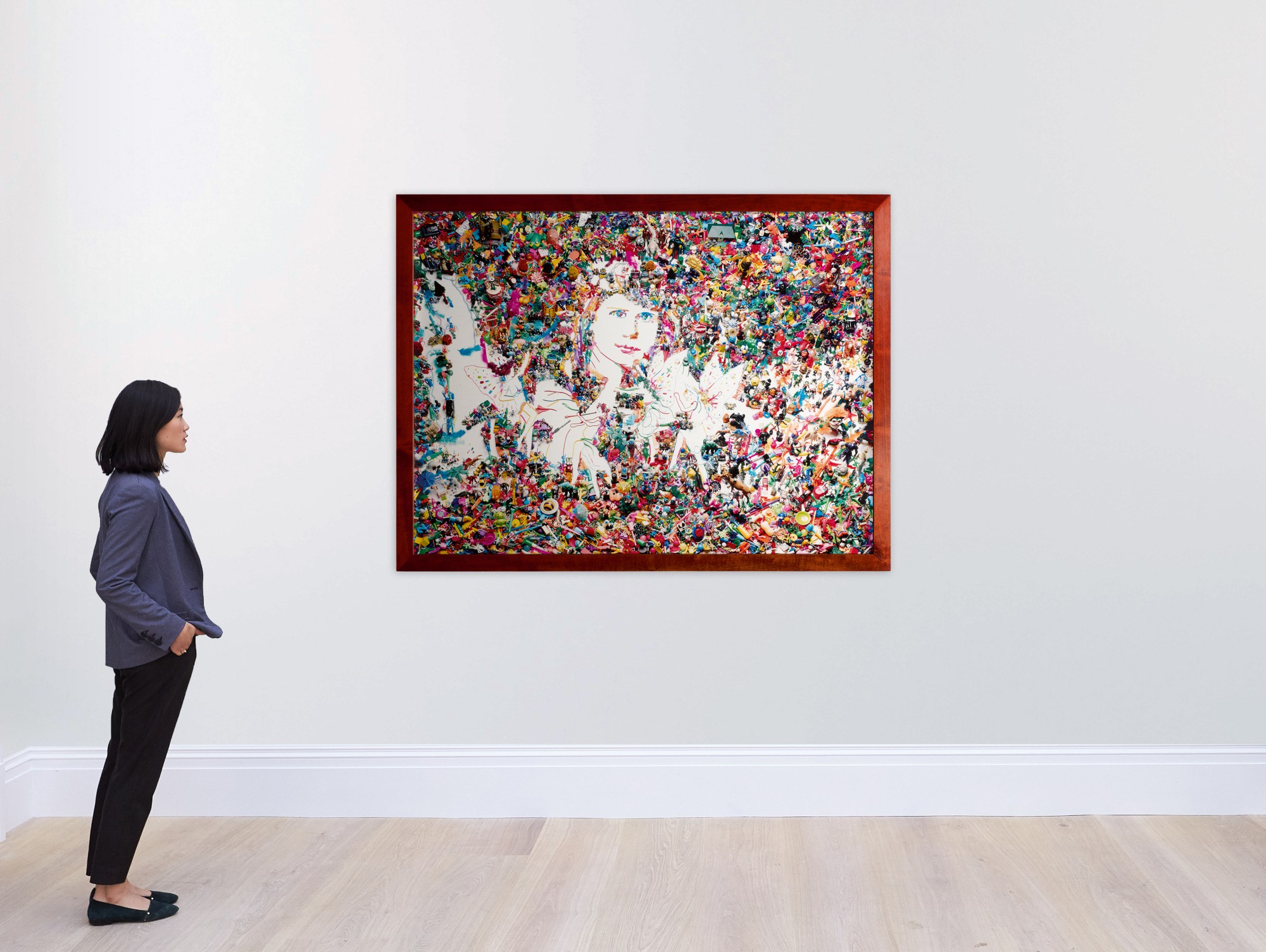 VIK MUNIZ | THE COTTINGLEY FAIRIES, ELSIE WRIGHT (FROM REBUS ...