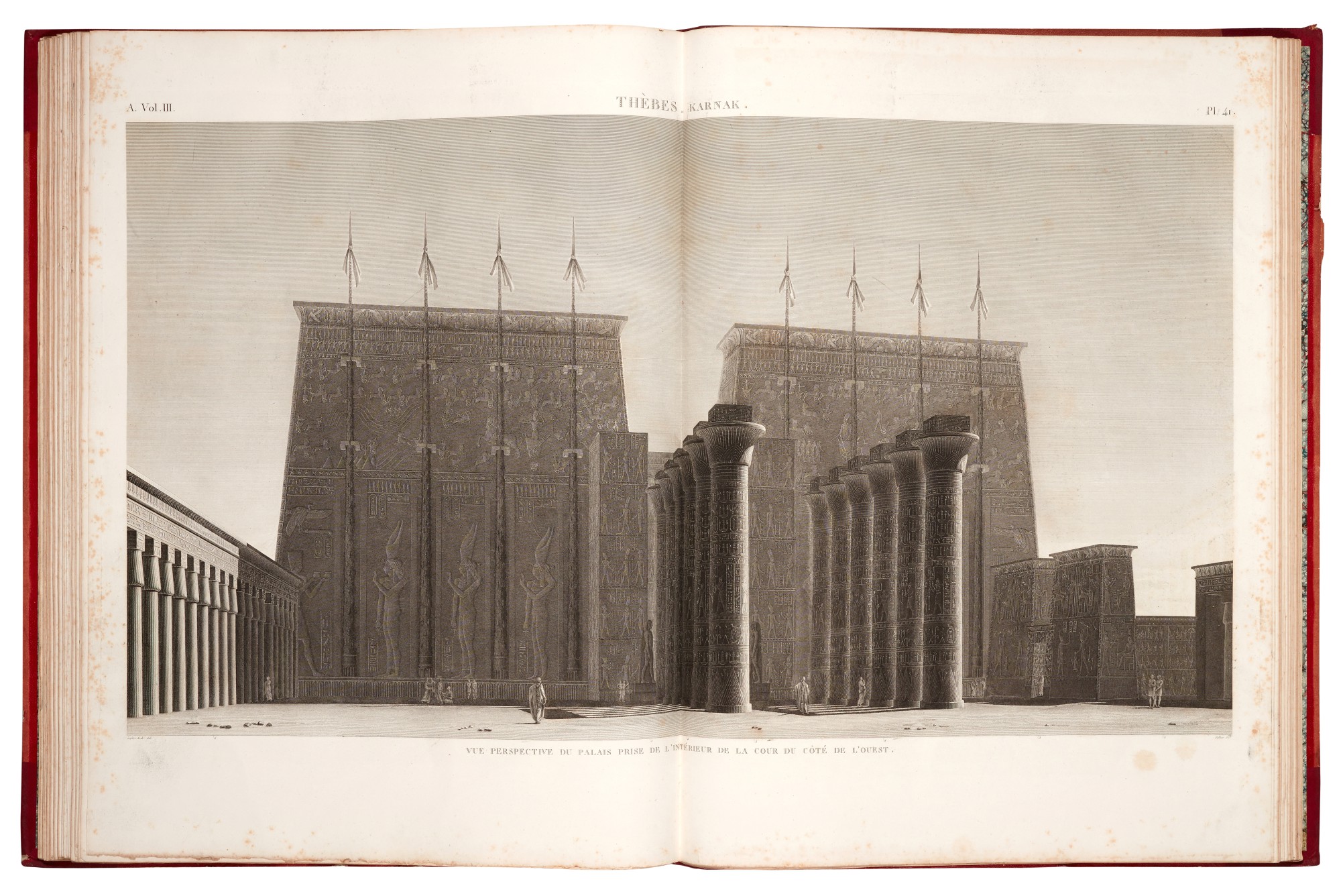 DESCRIPTION DE L'EGYPTE | Paris, 1809-1822, first edition, 20 vol ...