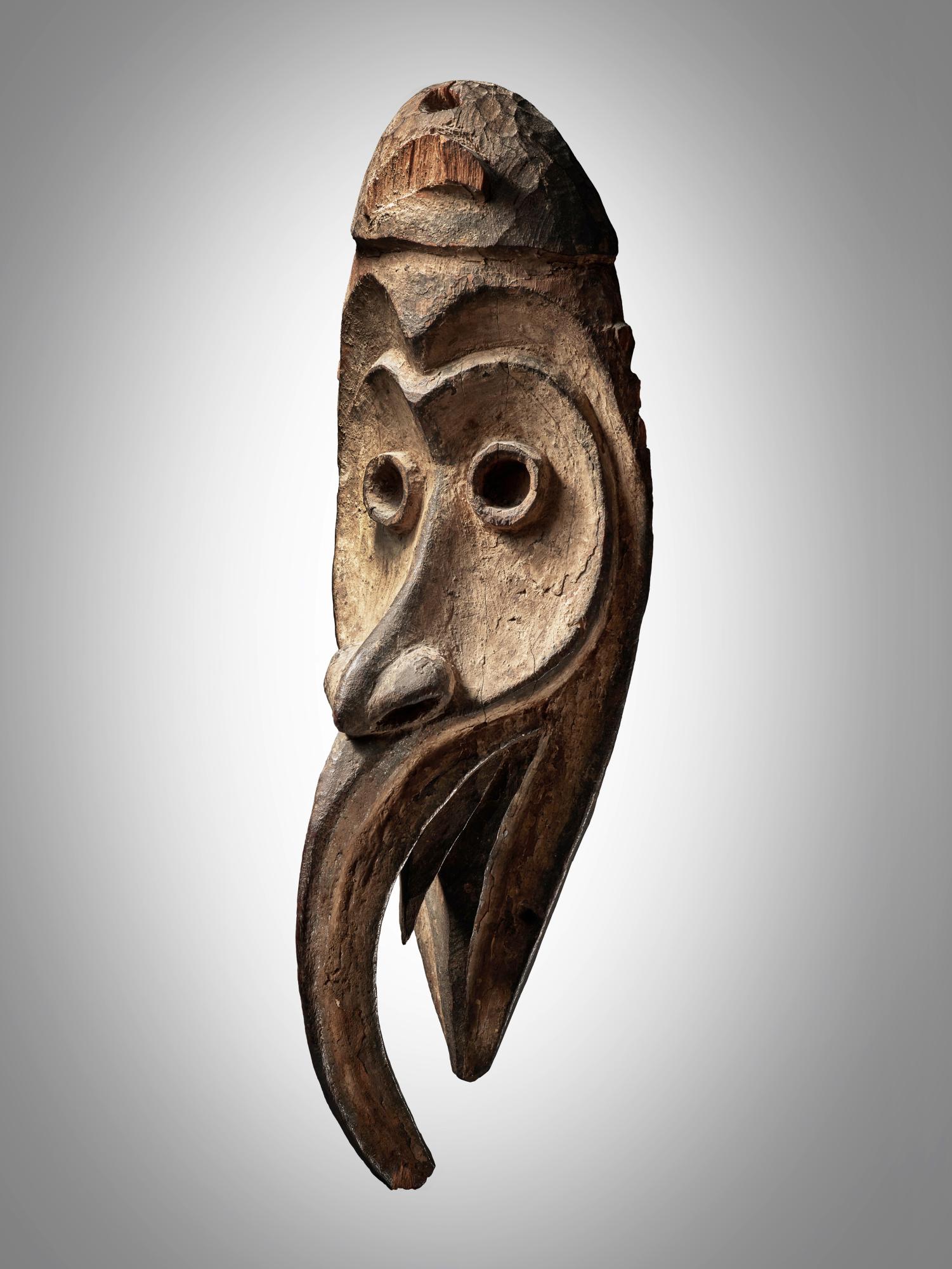 Mask, Middle Sepik River, East Sepik Province, Papua New Guinea | The ...