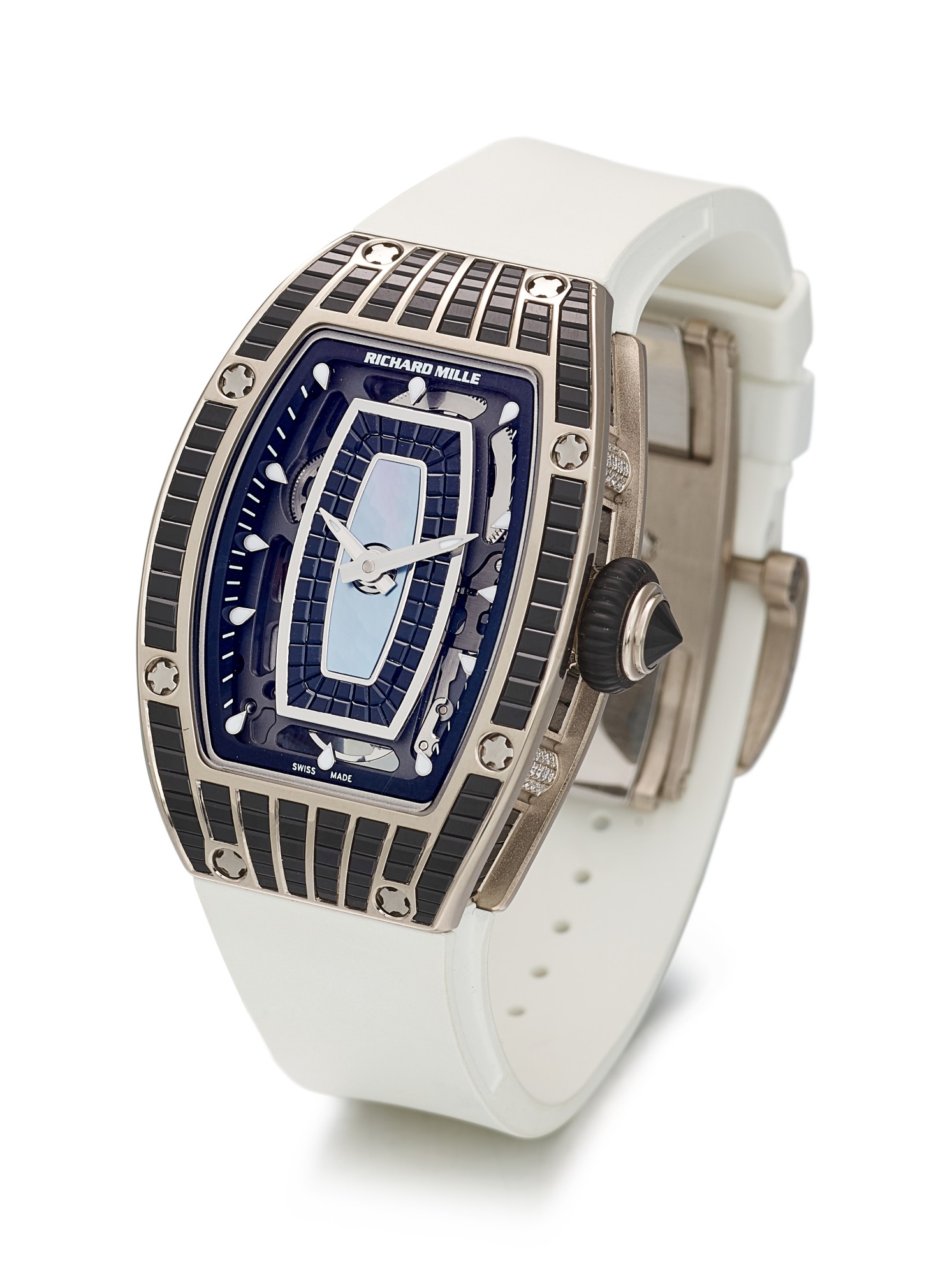 RICHARD MILLE | RM07, A BRAND NEW WHITE GOLD, DIAMOND AND BLACK ...