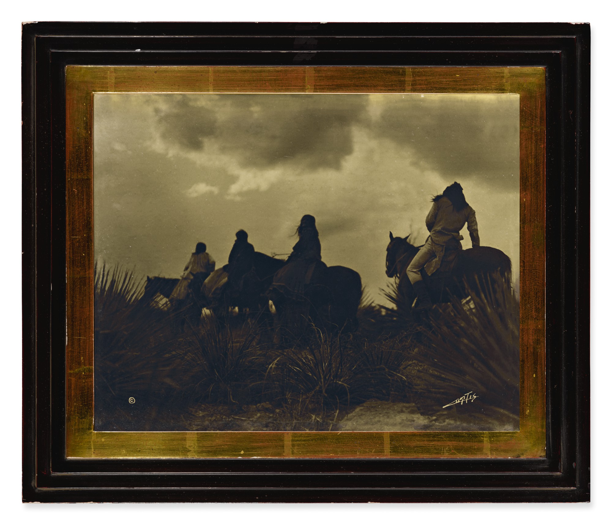 EDWARD S. CURTIS | BEFORE THE STORM (APACHE) | Legends, Landscapes, and ...