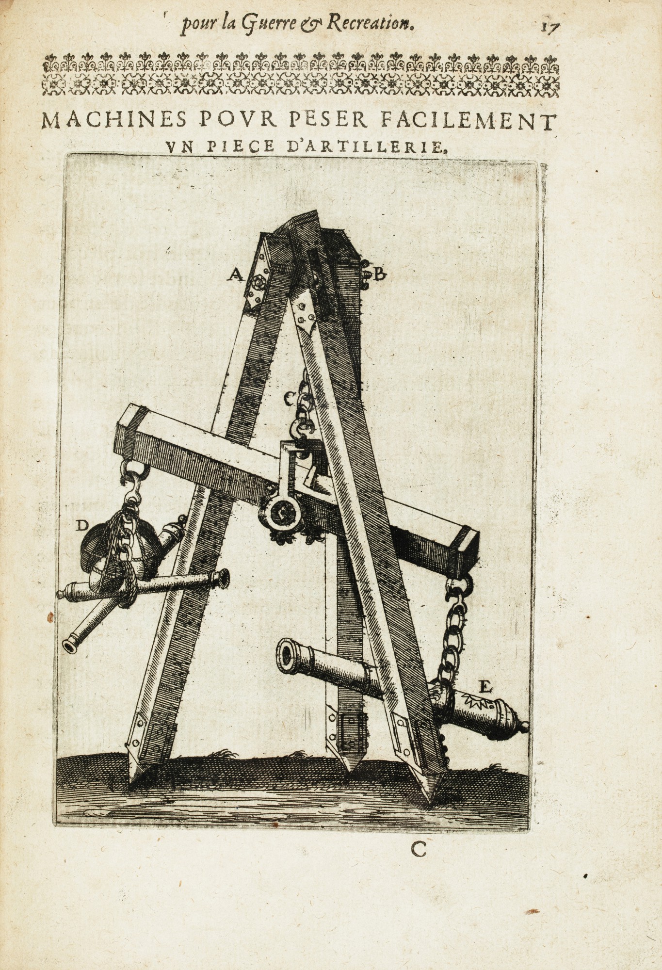 La Pyrotechnie de Hanzelet... Pont-à-Mousson, 1630. In-4. Rel. moderne ...