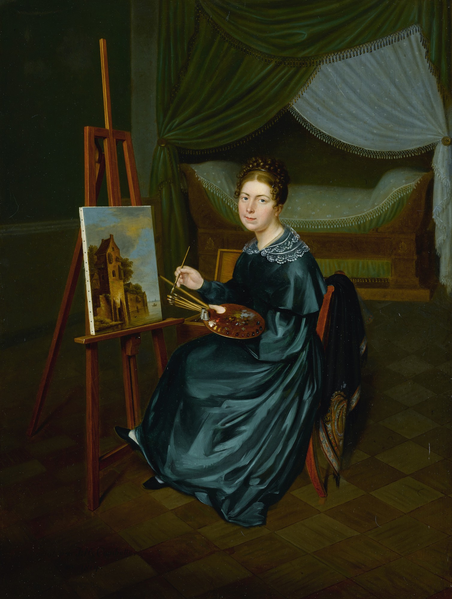 Portrait of the artist's wife, Mme. Combette | Master Paintings and ...
