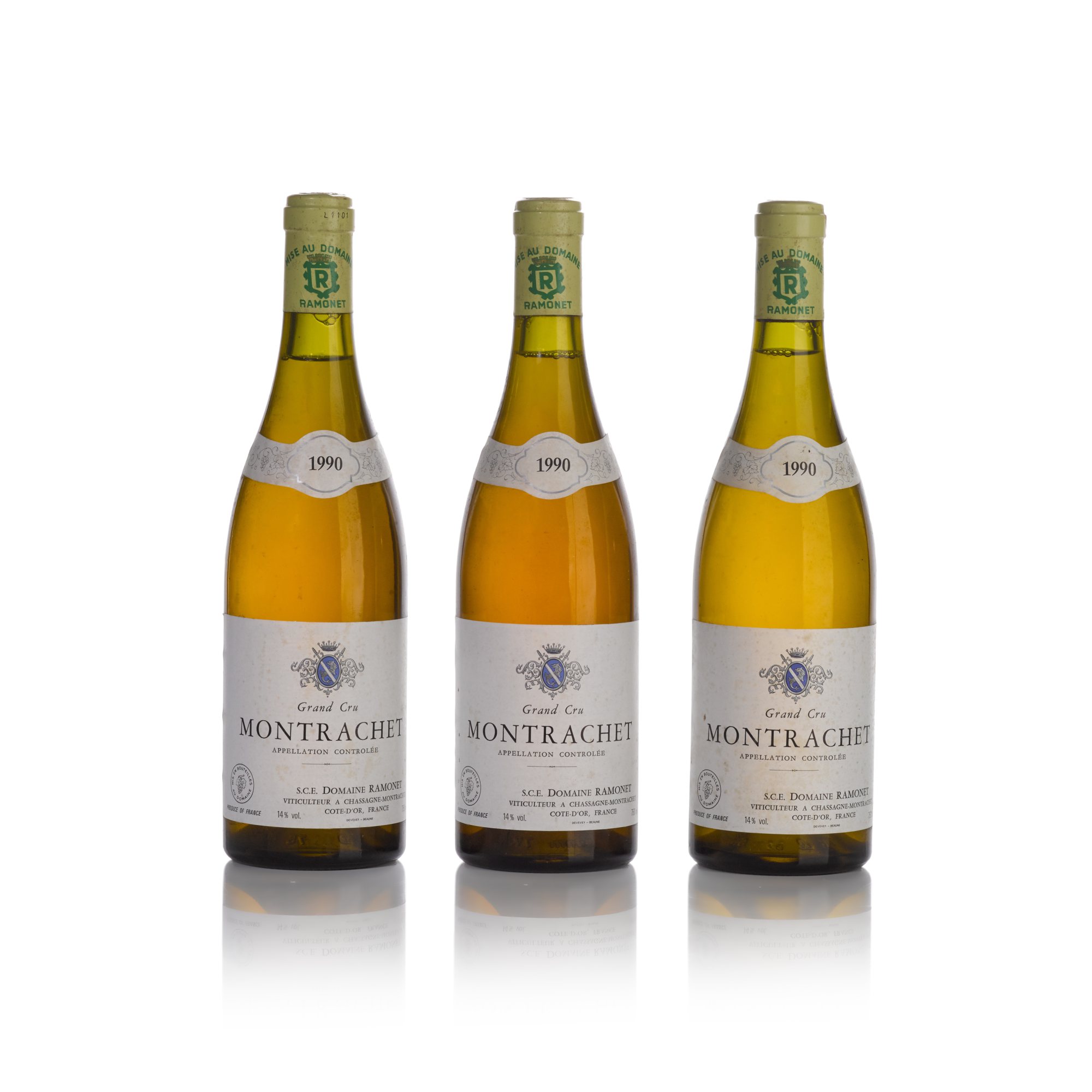 Montrachet 1990 Domaine Ramonet (3 BT) | The Adrian Bowden Collection ...