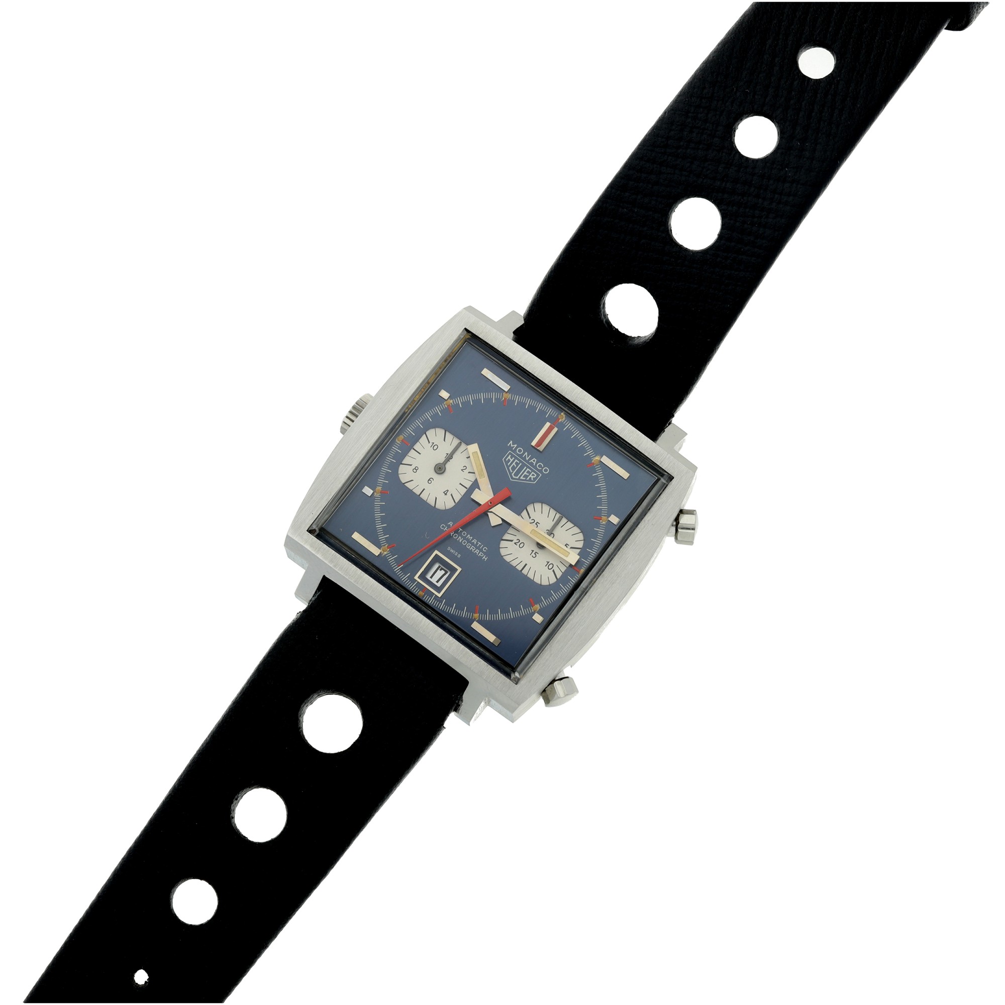 REFERENCE 1133B MONACO A STAINLESS STEEL AUTOMATIC CHRONOGRAPH ...