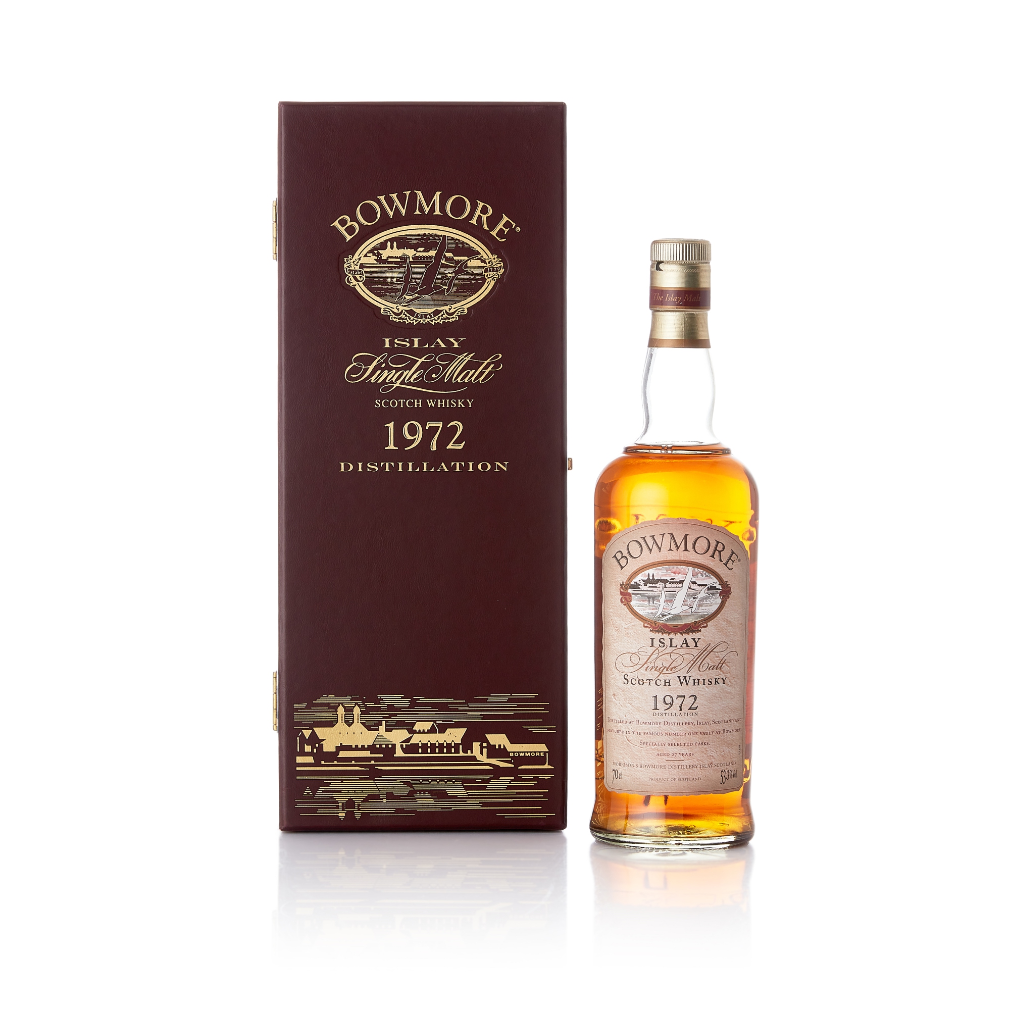 Bowmore 27 Year Old 53.3 abv 1972 (1 BT70) | Distilled | Whisky ...