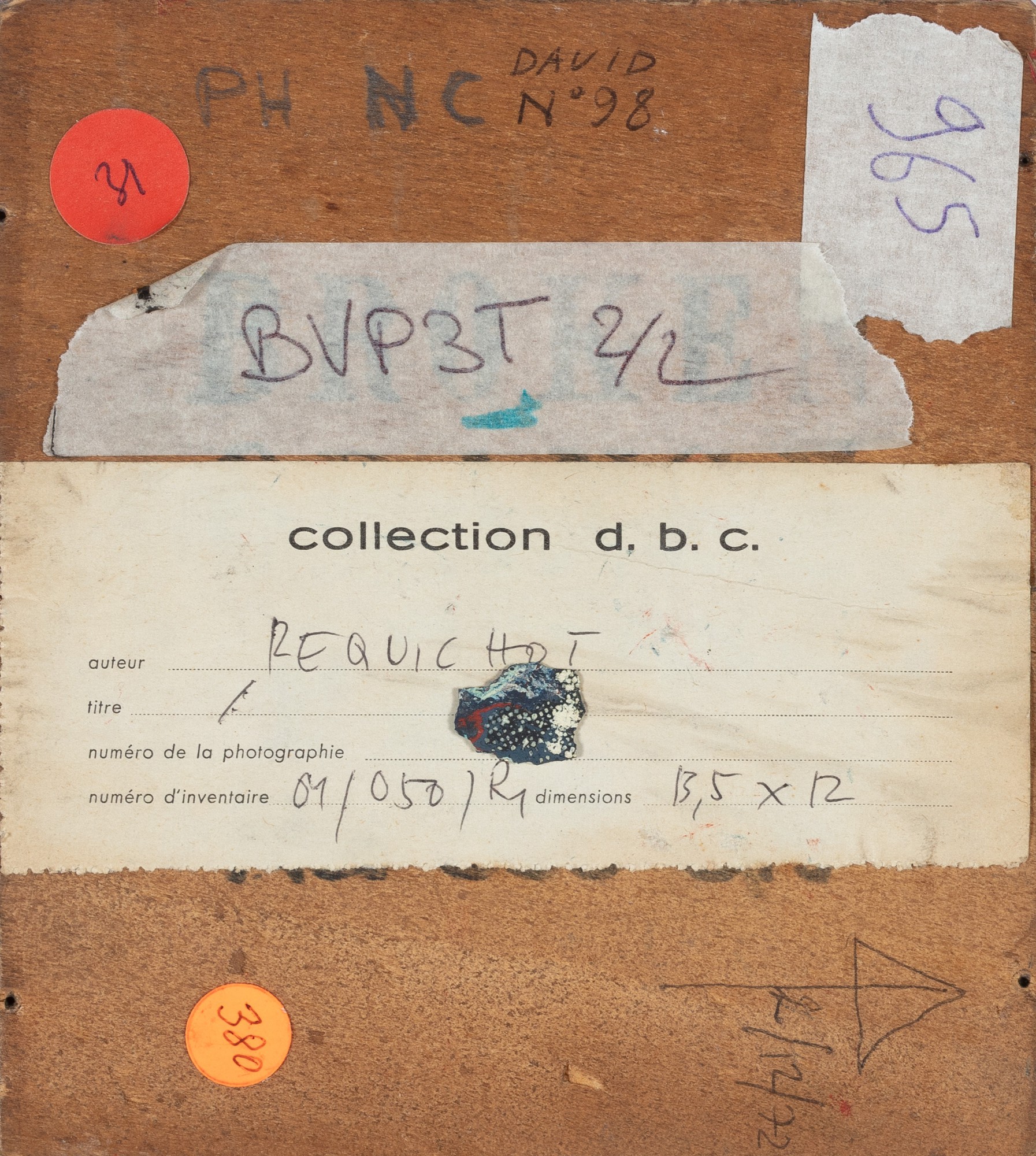 Untitled [2 works] | Daniel Cordier, Collection privée | 2021 | Sotheby's