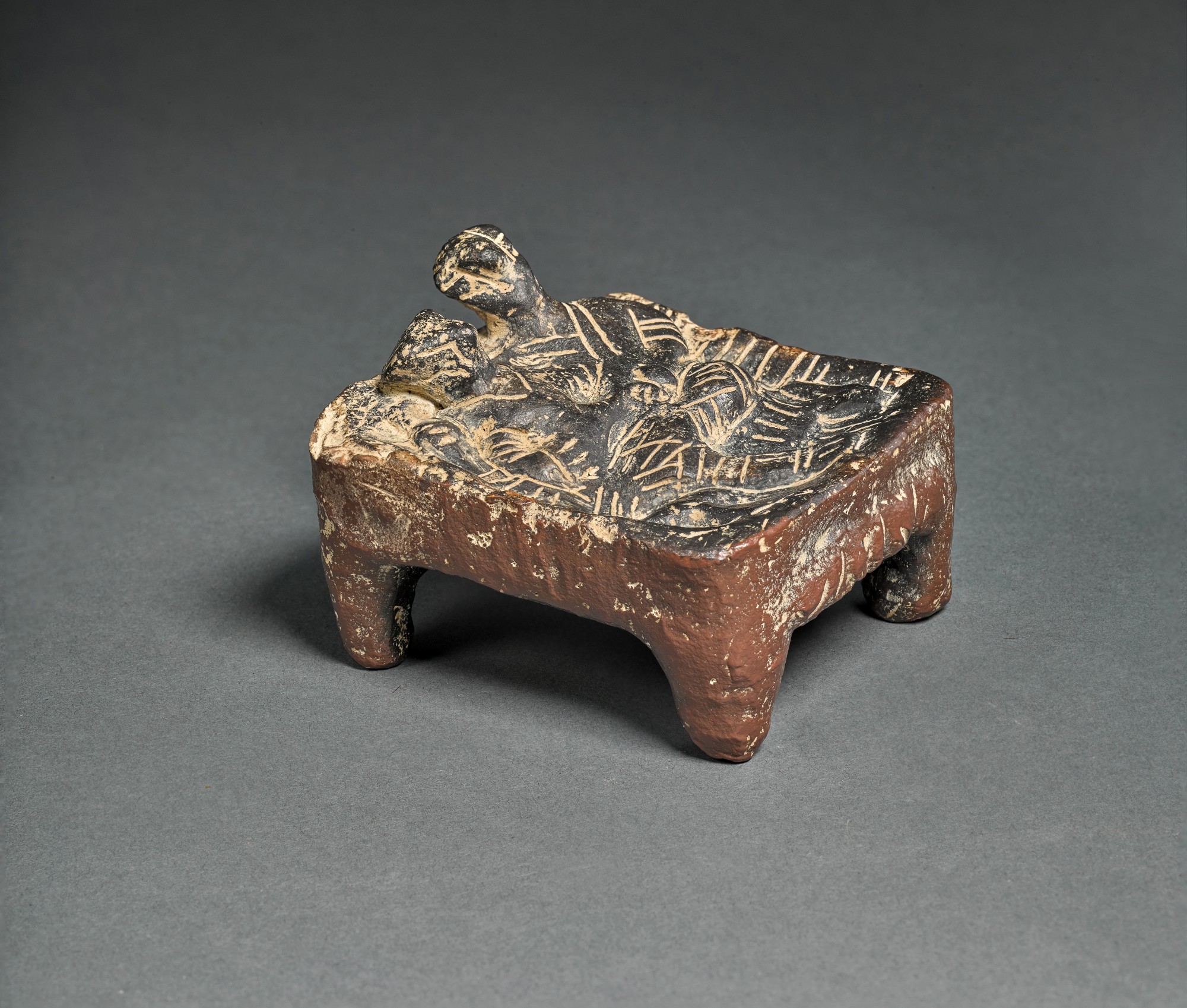 A Vinca Terracotta Group, Neolithic Period, 5th Millennium B.C ...