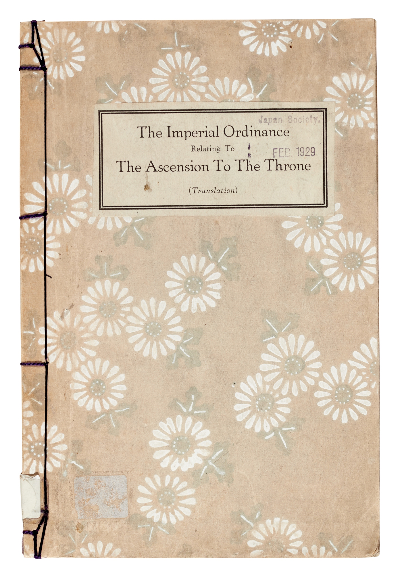 A group of books regarding Imperial Japan, civil law and the Japanese ...