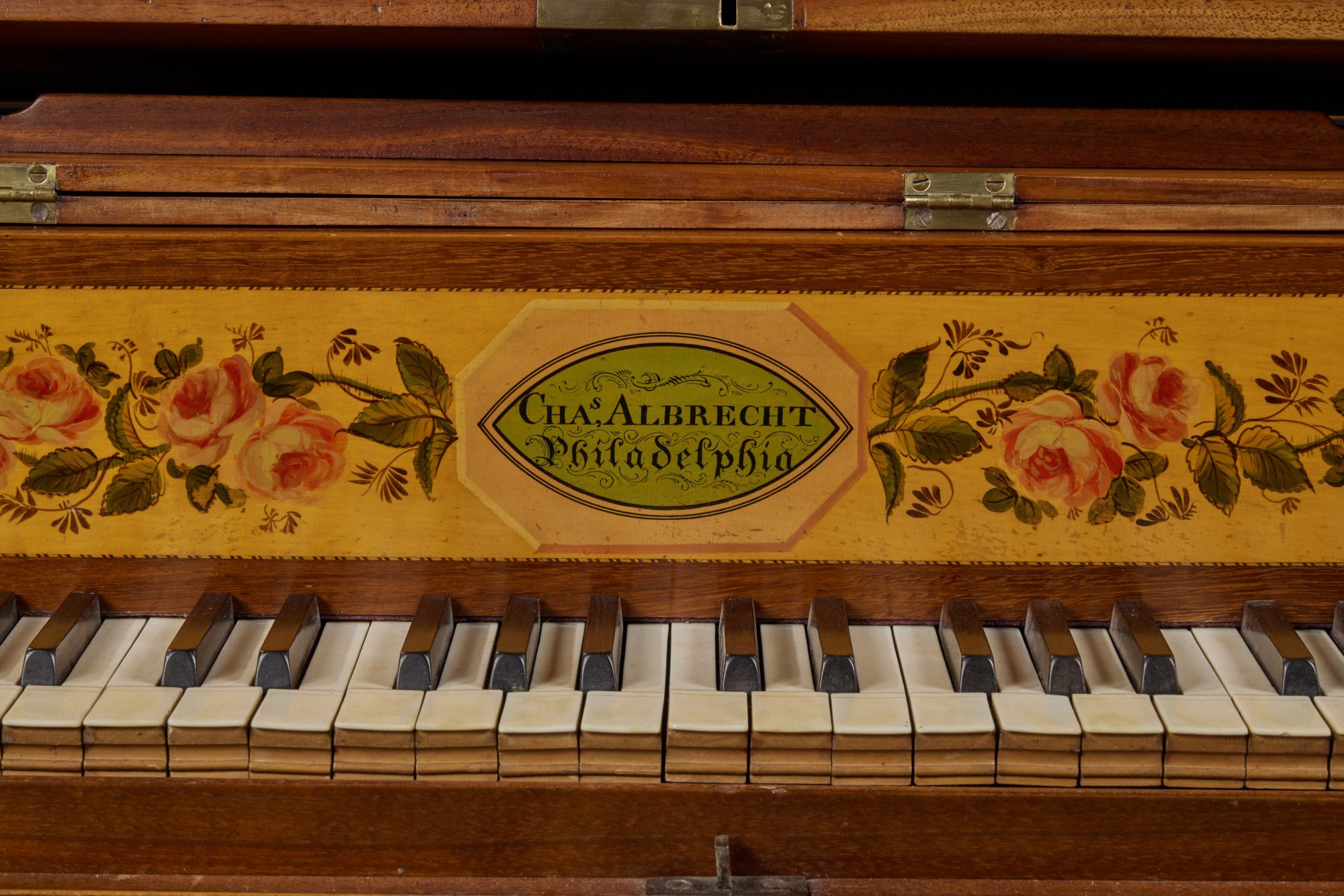 A Federal Inlaid and Figured Mahogany Square Pianoforte, Charles ...