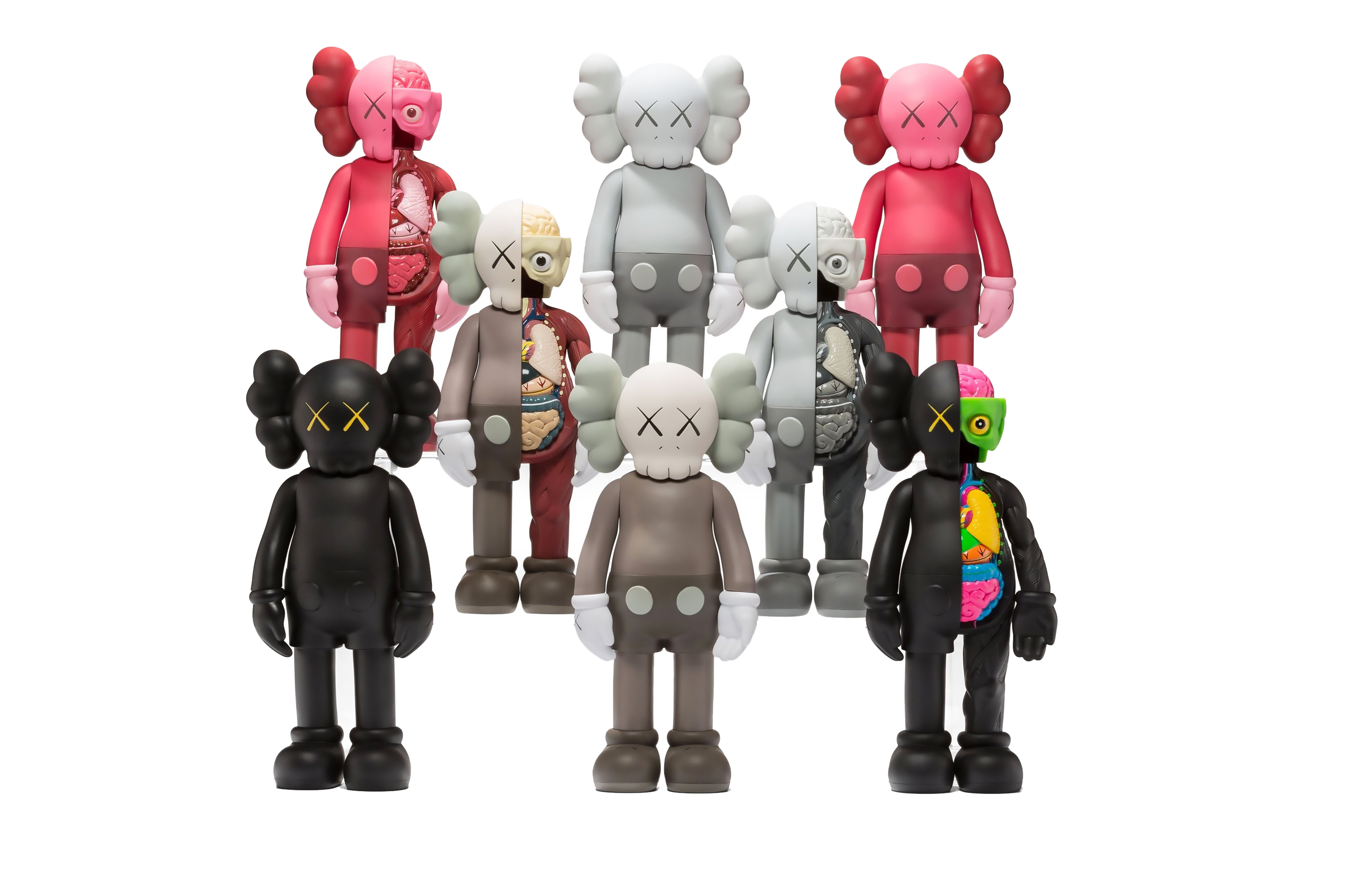 KAWS KAWS Flayed Companion 2016: Complete Set Available For Immediate ...